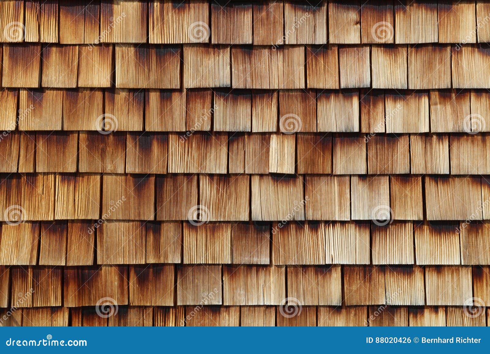 The Texture Of The Shingles Is Close-up. Roofing Material Royalty-Free ...