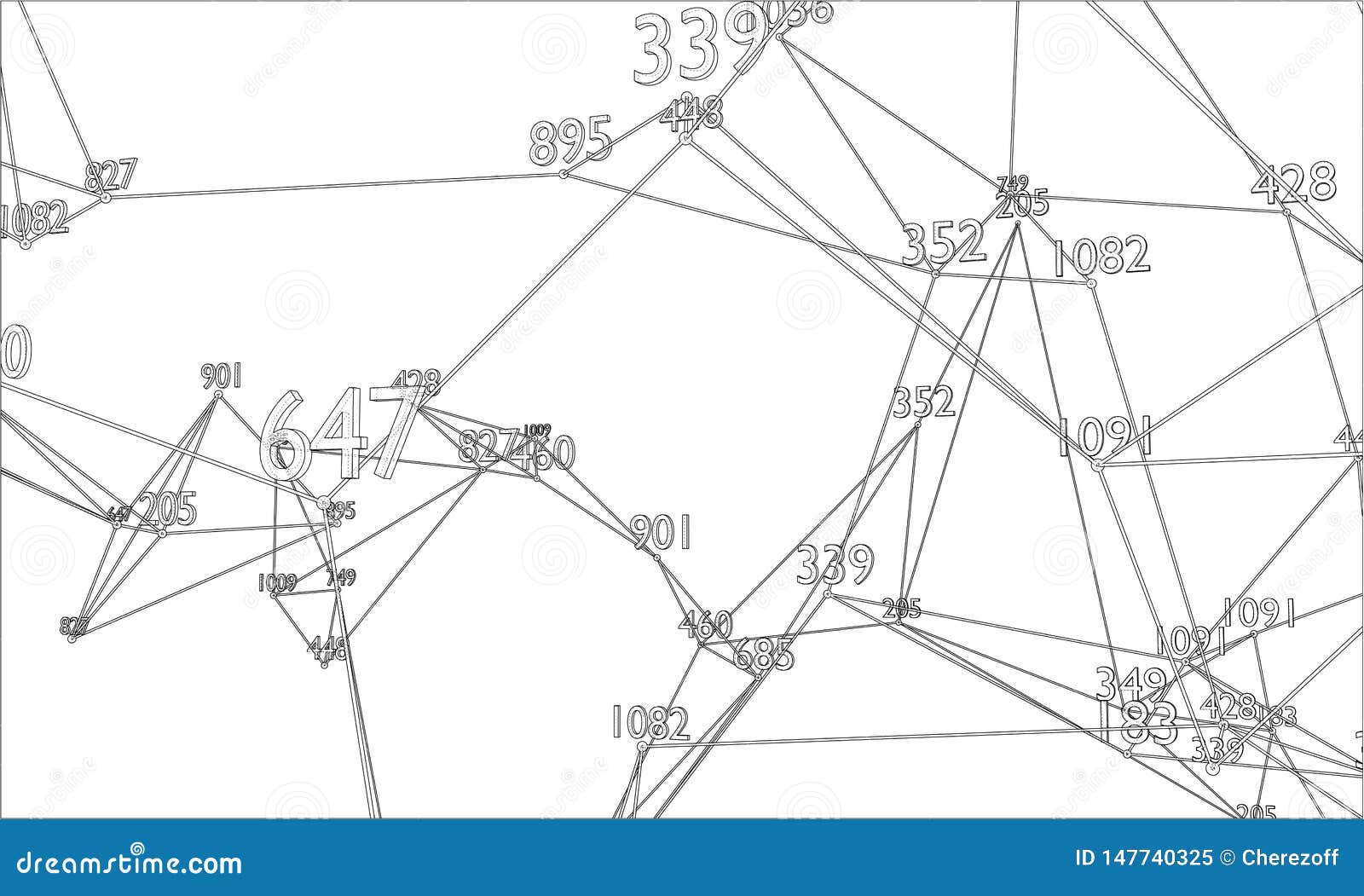 Abstract Word Cloud Outline. Vector Stock Vector - Illustration of ...