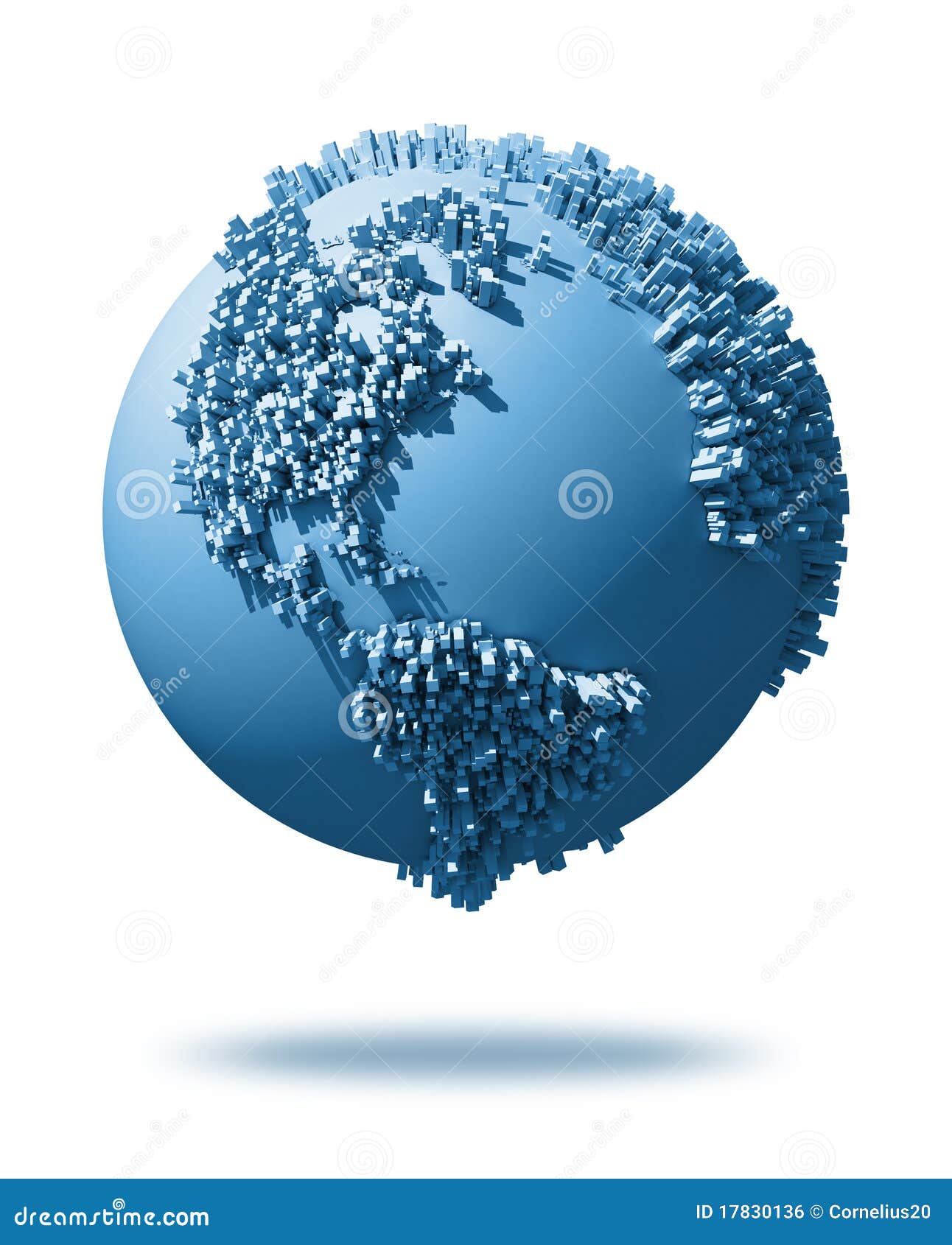Abstract world stock illustration. Illustration of planet - 17830136