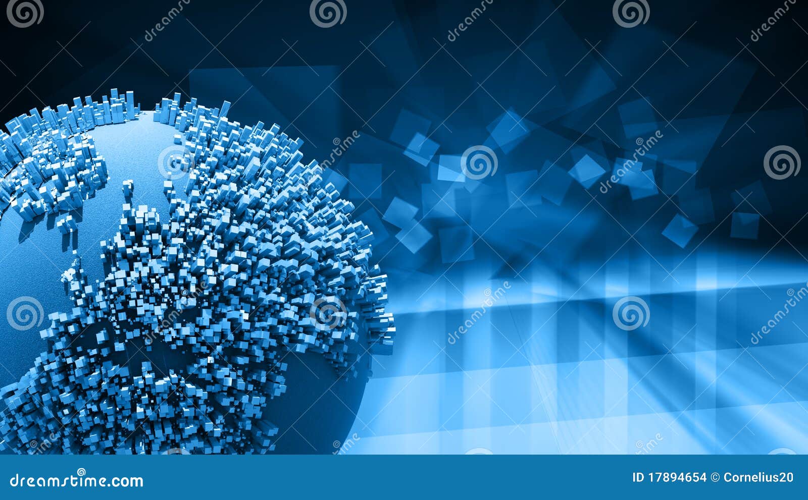 Abstract world stock illustration. Illustration of globe - 17894654