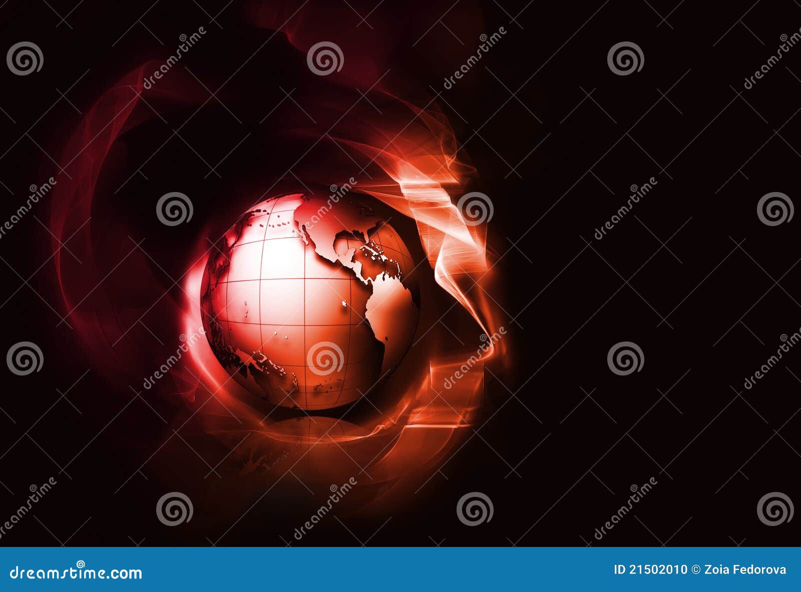 Abstract world stock illustration. Illustration of dark - 21502010