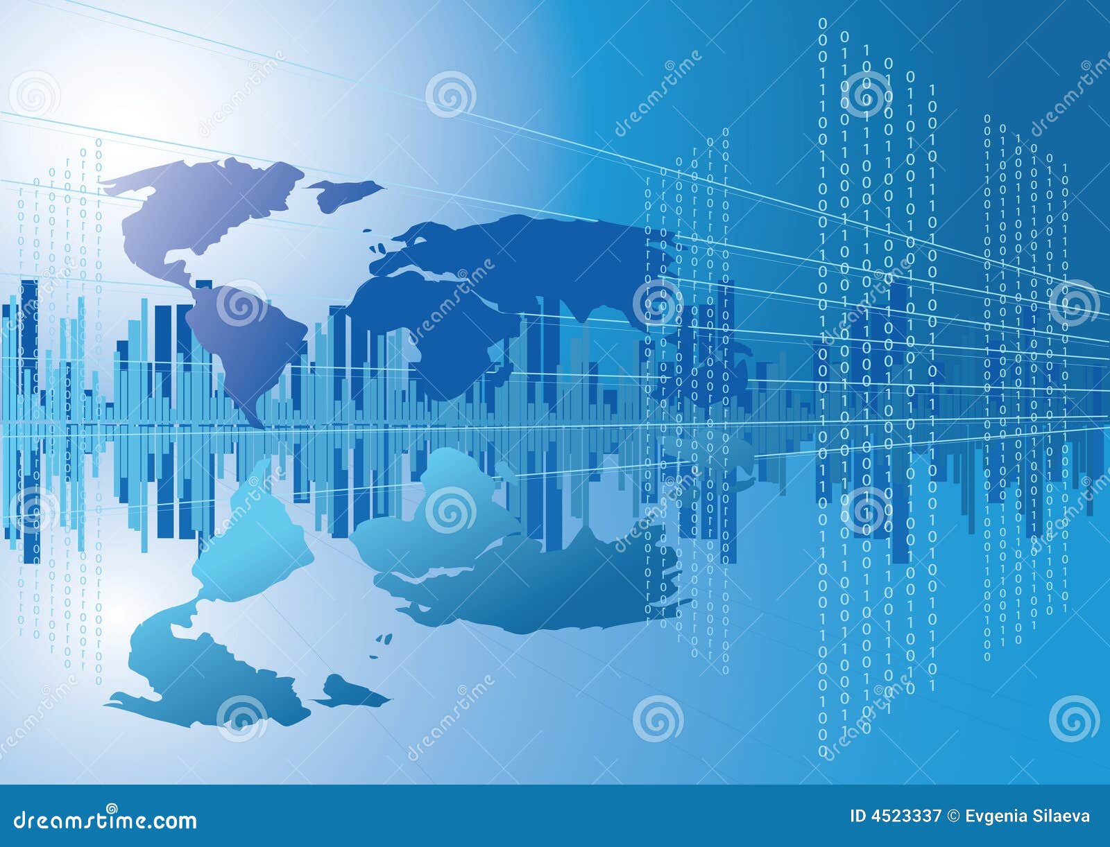 Abstract world stock vector. Illustration of graphic, africa - 4523337