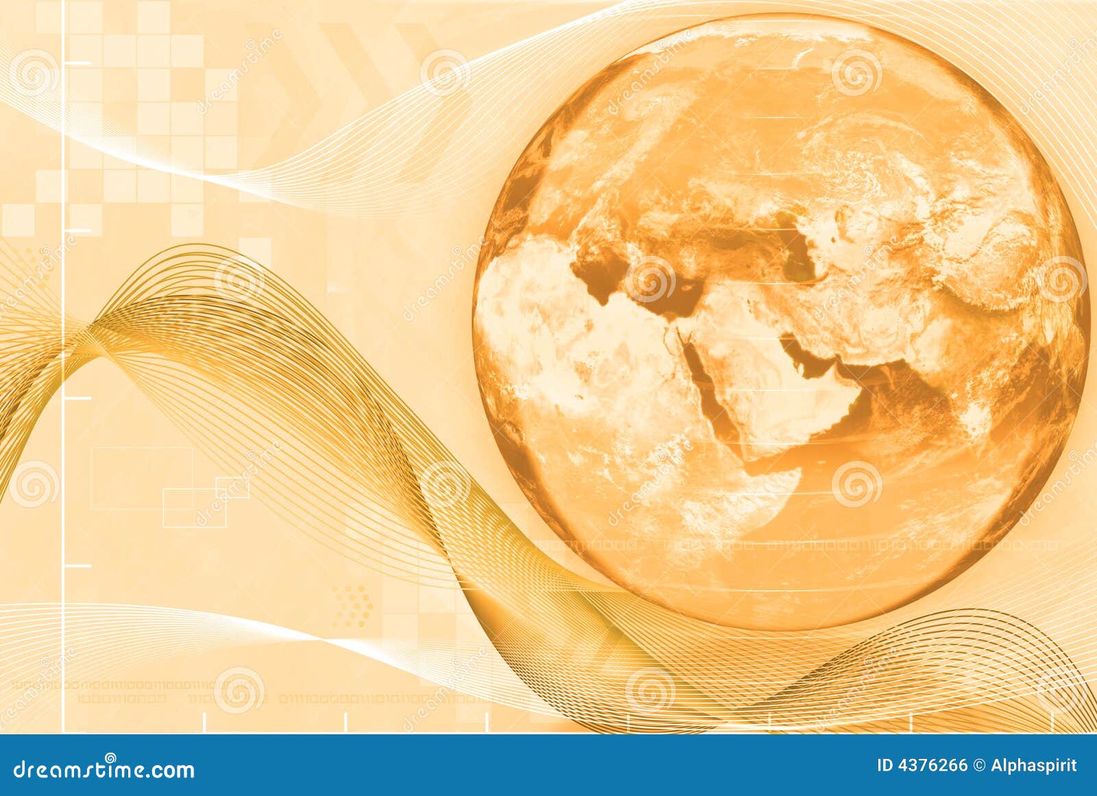 Abstract world background stock illustration. Illustration of curve ...