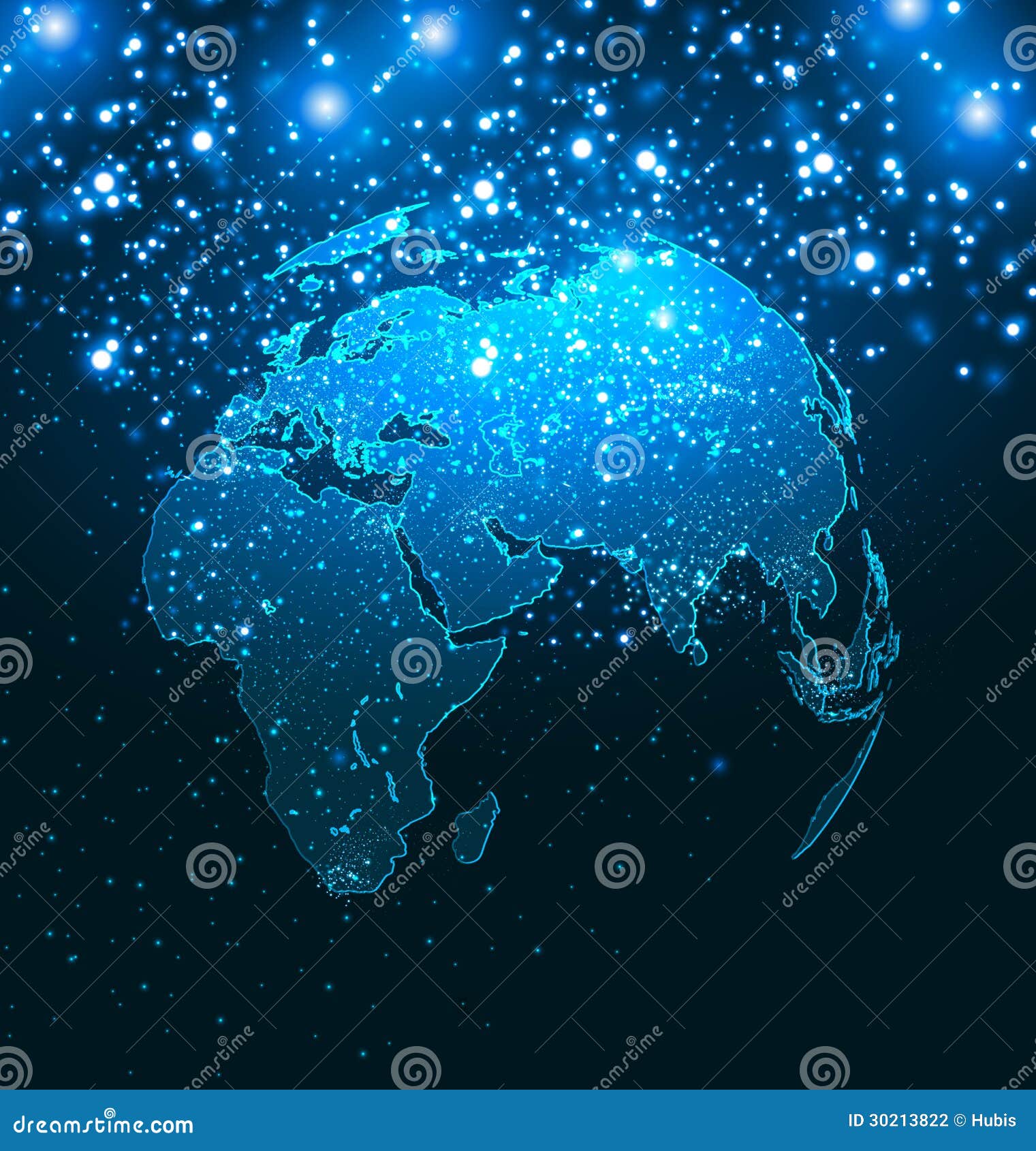 Abstract World Background stock vector. Illustration of internal - 30213822