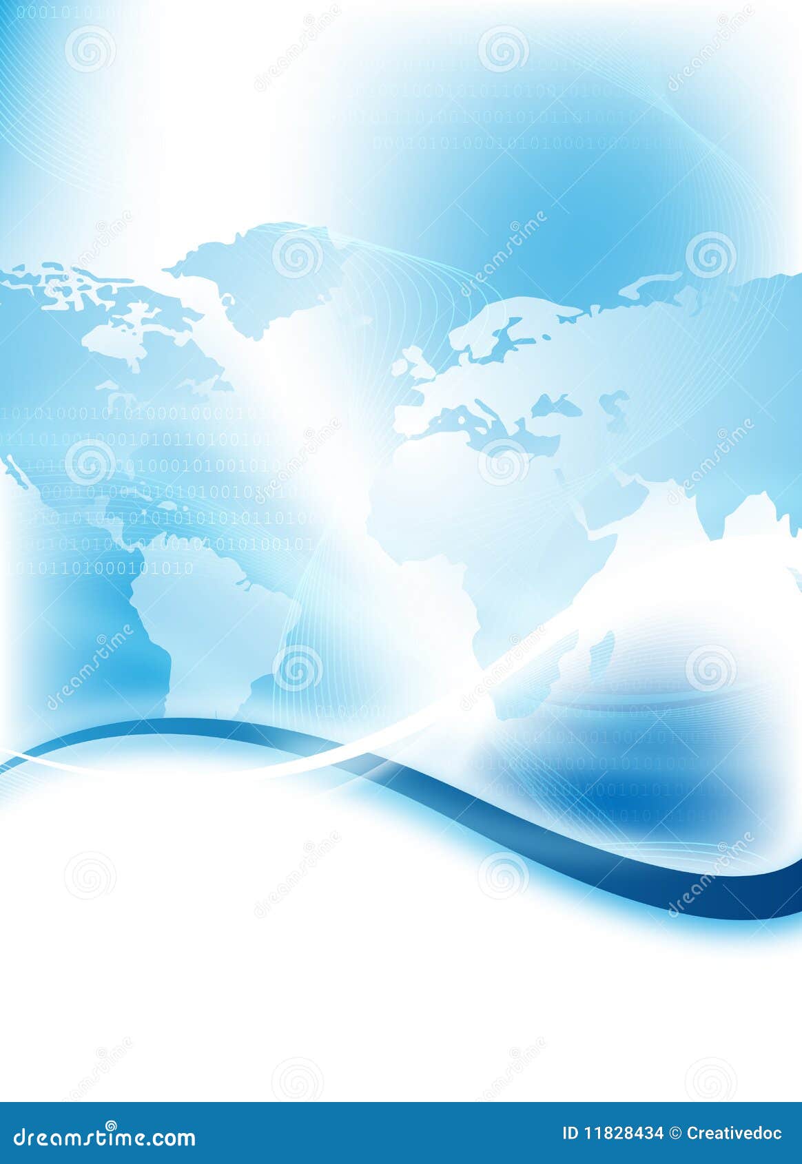 Abstract world flyer stock illustration. Illustration of backdrop ...