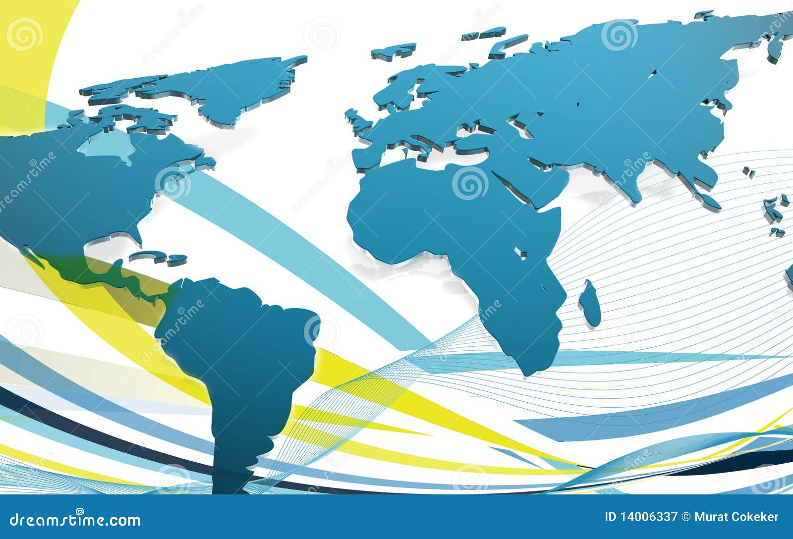 Abstract World Globe Design Stock Illustration - Illustration of global ...