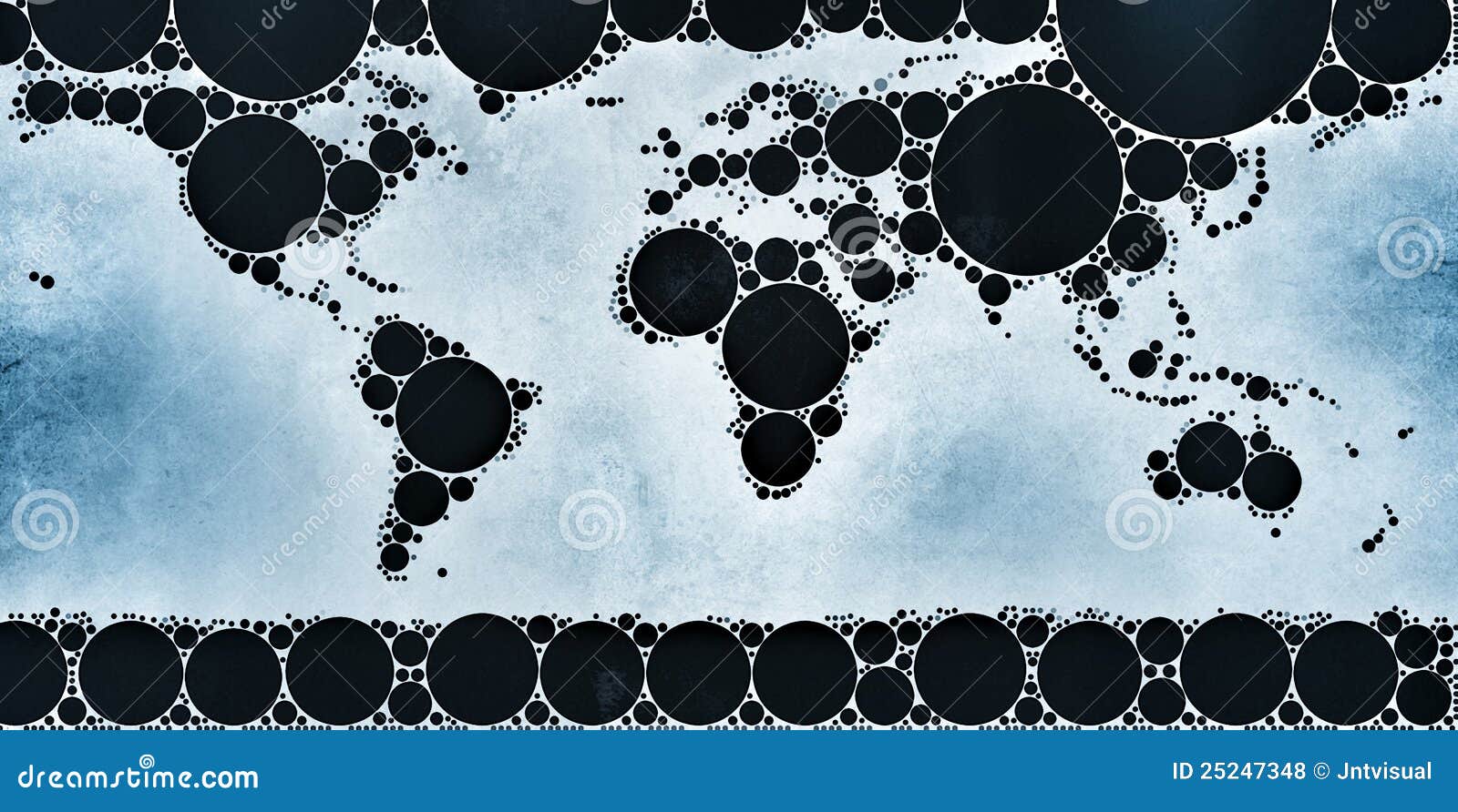 Abstract world map stock illustration. Illustration of black - 25247348