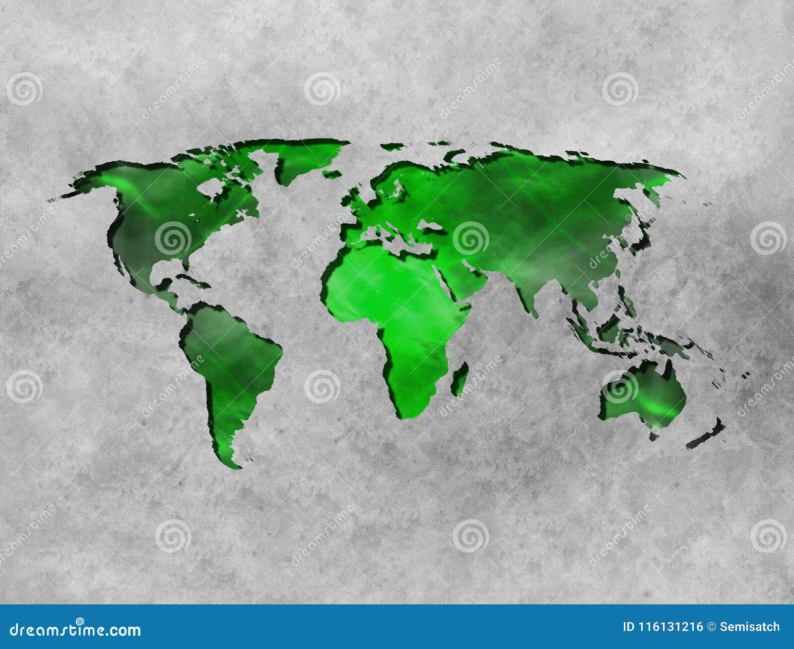 Abstract World Map Background with Texture Stock Illustration ...