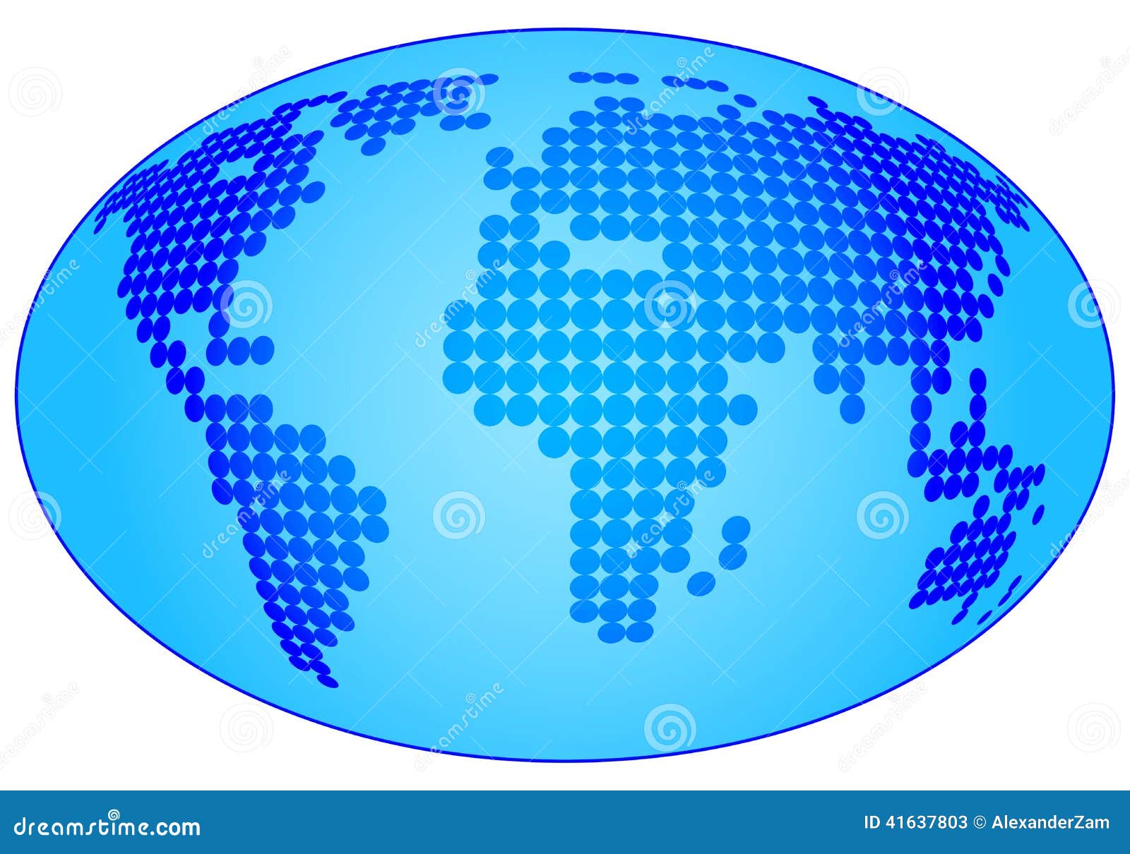 Abstract world map stock vector. Illustration of geography - 41637803
