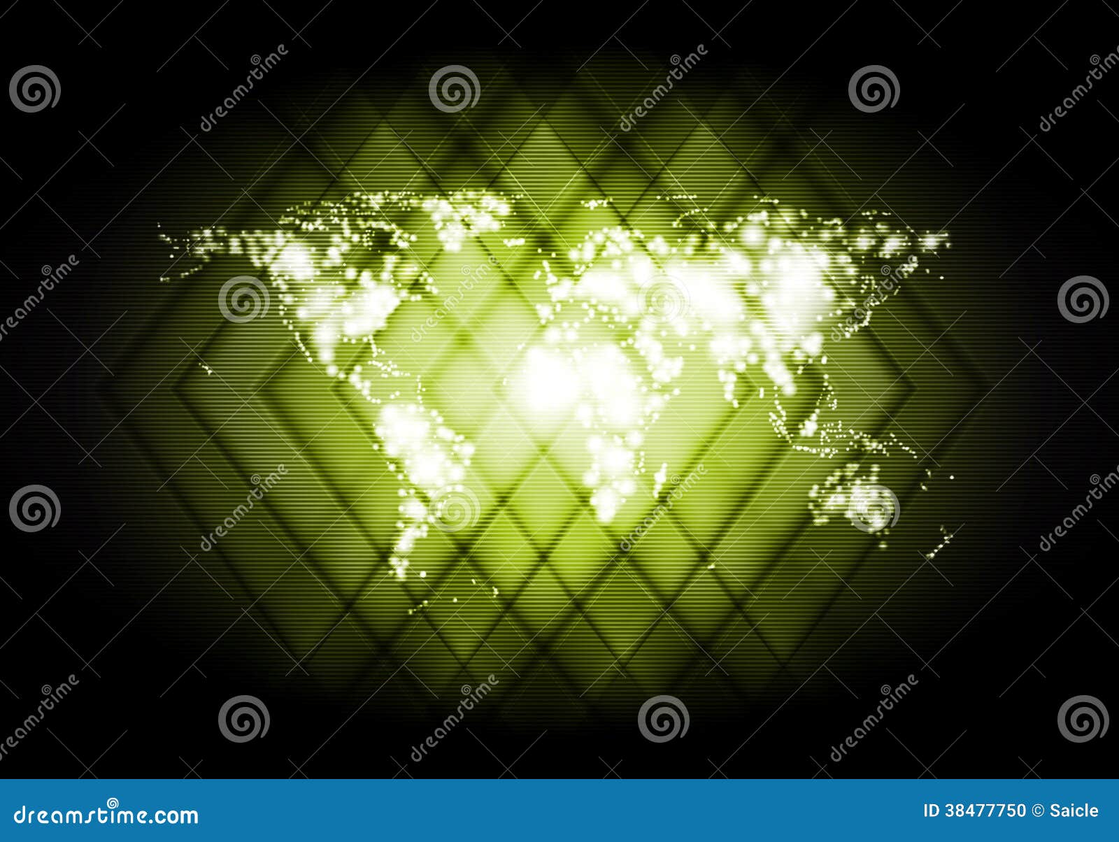 Abstract World Map Shiny Backdrop Stock Vector - Illustration of ...