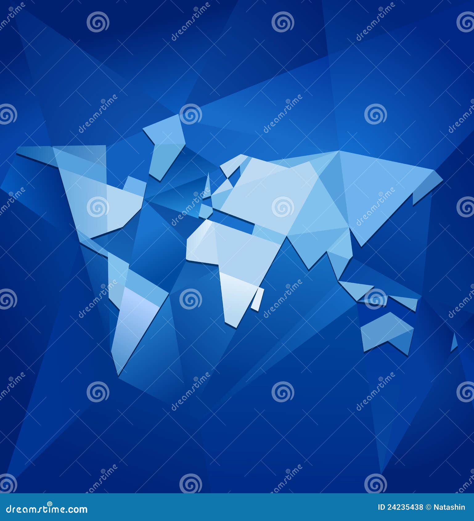 Abstract world map vector stock vector. Illustration of cartography ...