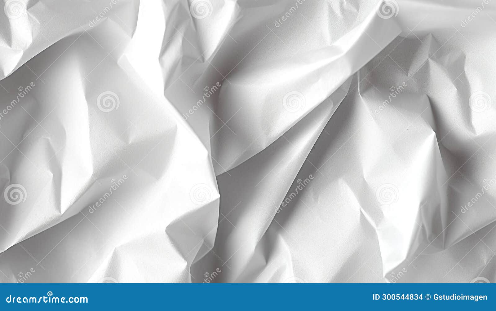 Abstract Wrinkled Paper Backdrop with Smooth Wave Pattern Generated by ...