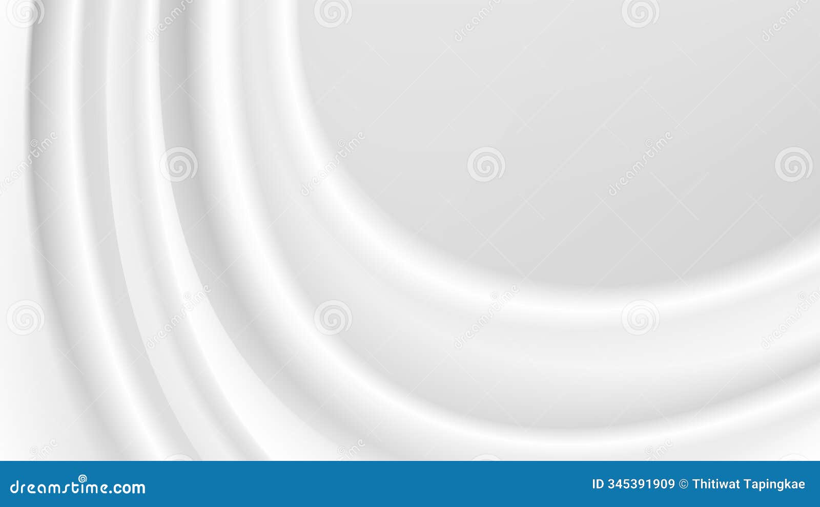 Abstract Wrinkles White Silk Cloth Fabric Wave Overlapping with Light ...