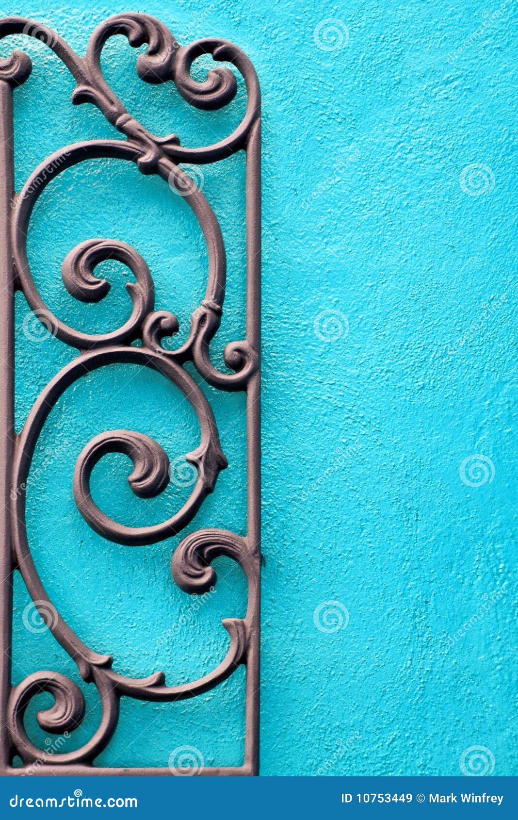Abstract Wrought Iron stock image. Image of grunge, background - 10753449
