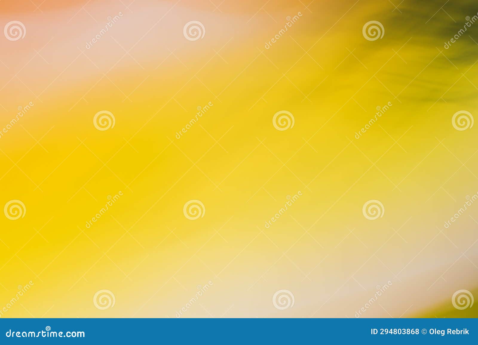 Abstract Yellow Background with Smooth Lines and Gradient. Summer Sunny ...