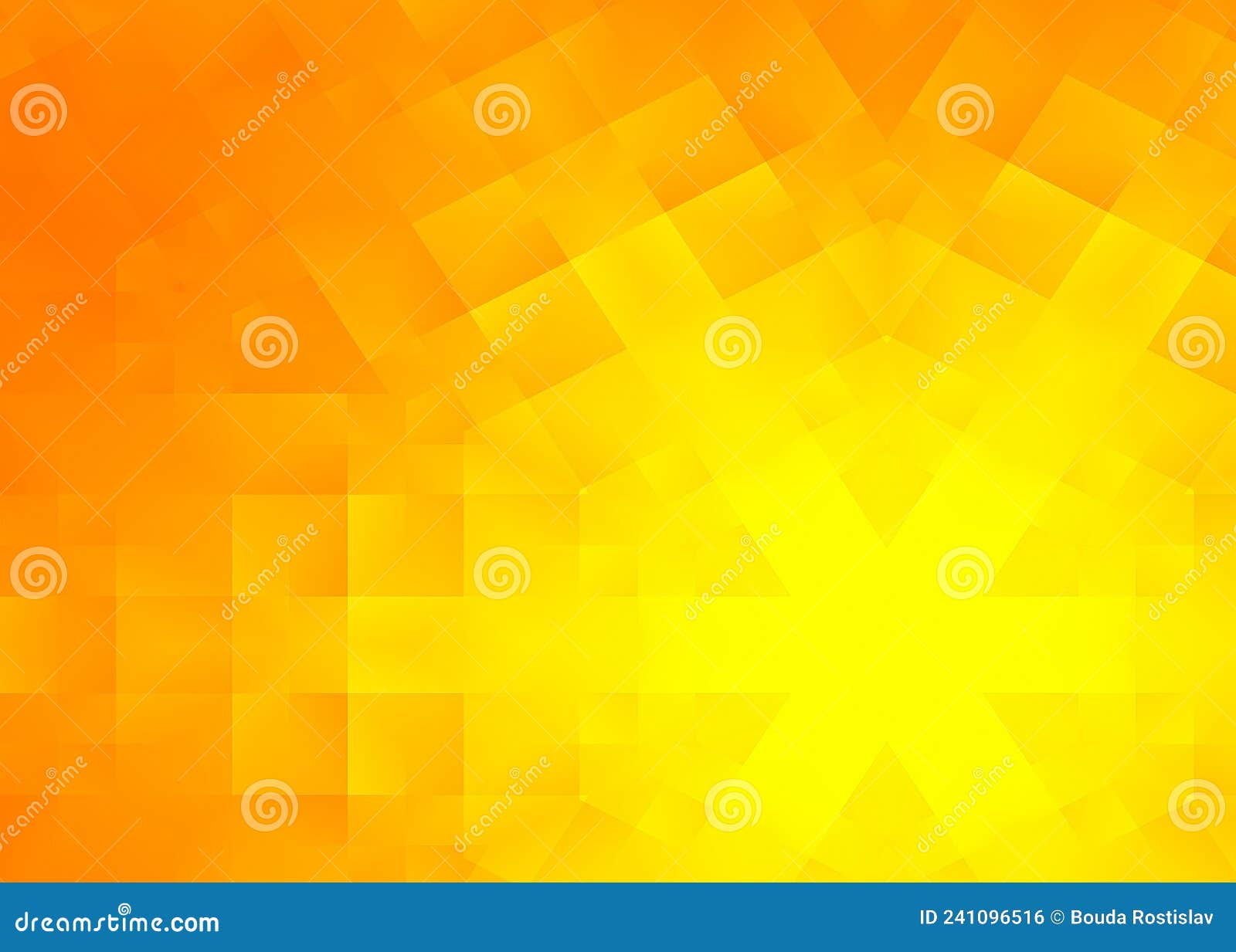 Abstract Yellow Background with Squares and Diagonal Glow Stock ...