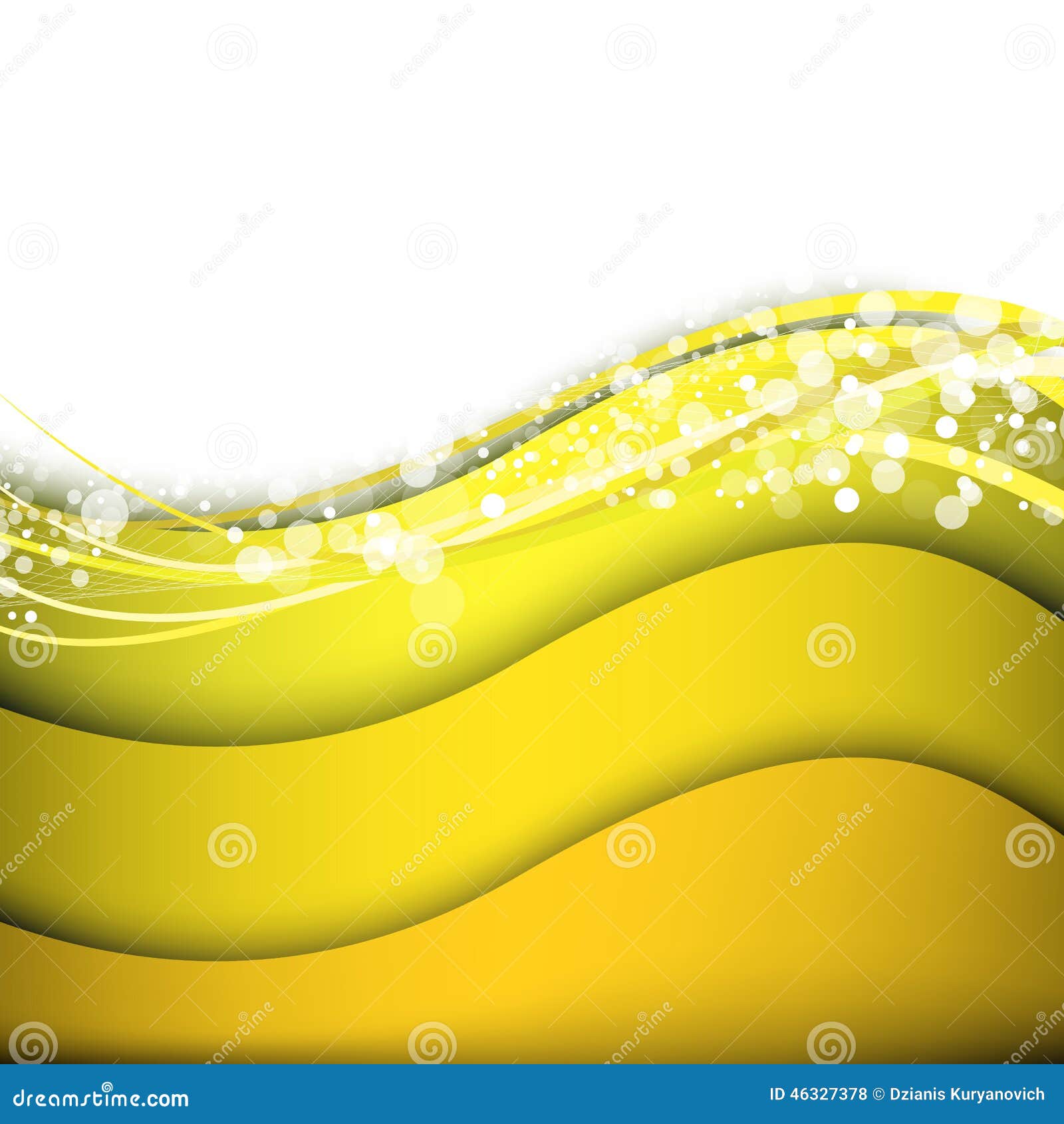 Abstract Yellow Background. Vector Illustration Stock Vector ...