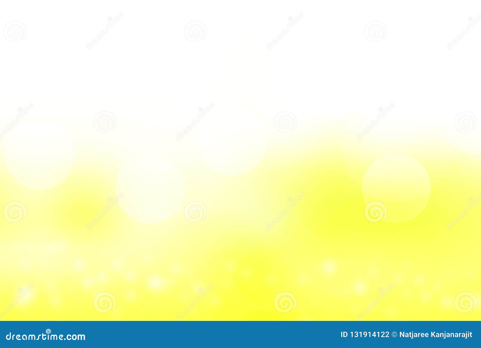 Abstract Yellow Background with Bokeh Color Effect. Stock Photo - Image ...