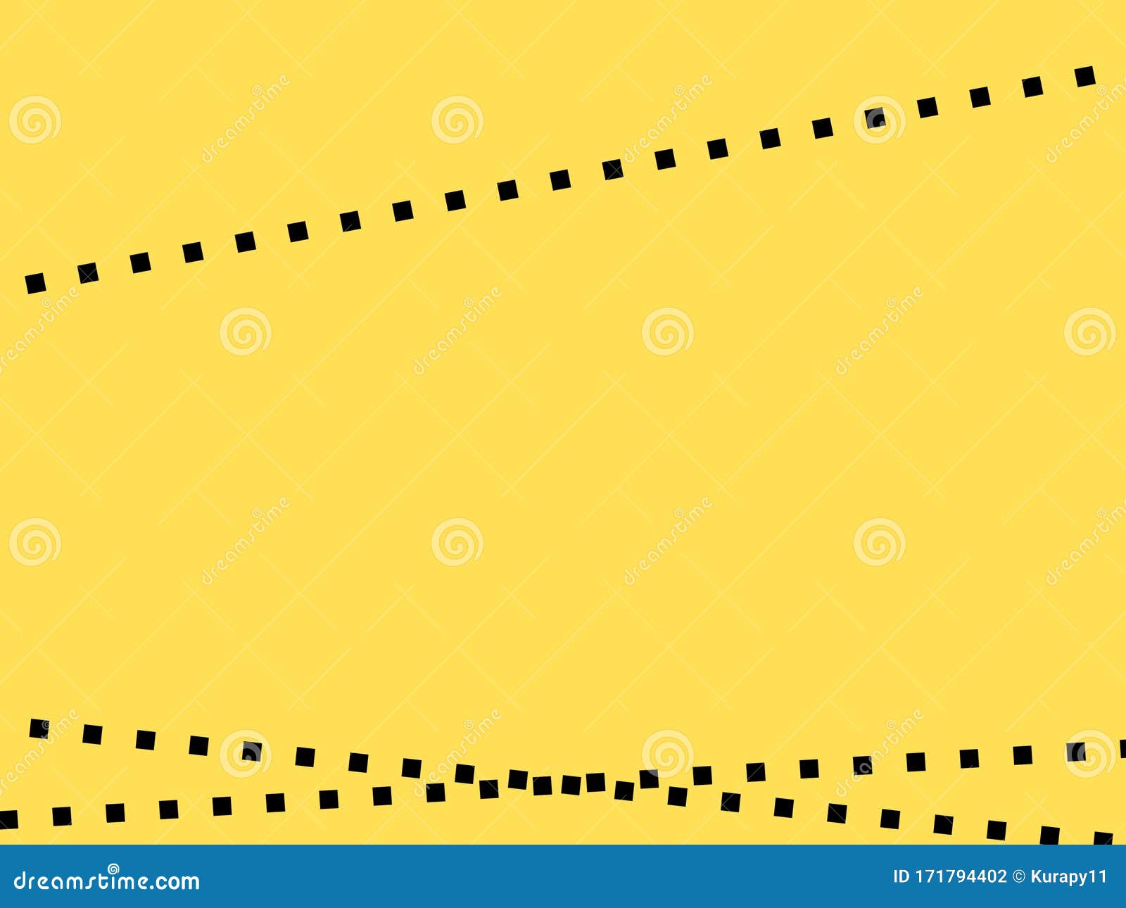 Abstract Yellow and Black Dots Background. Stock Illustration ...