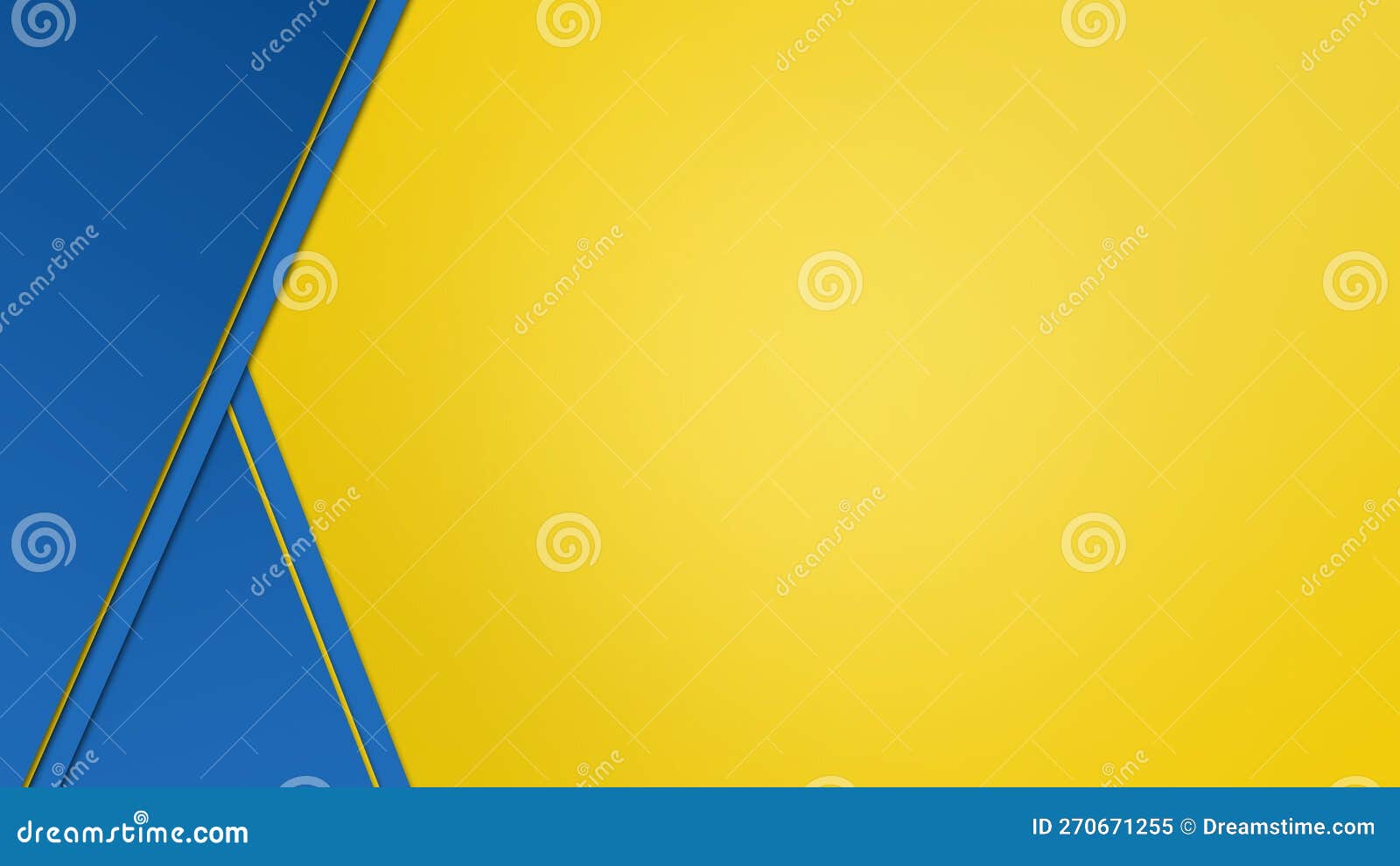 Abstract Yellow and Blue Background with Space for Text Stock ...