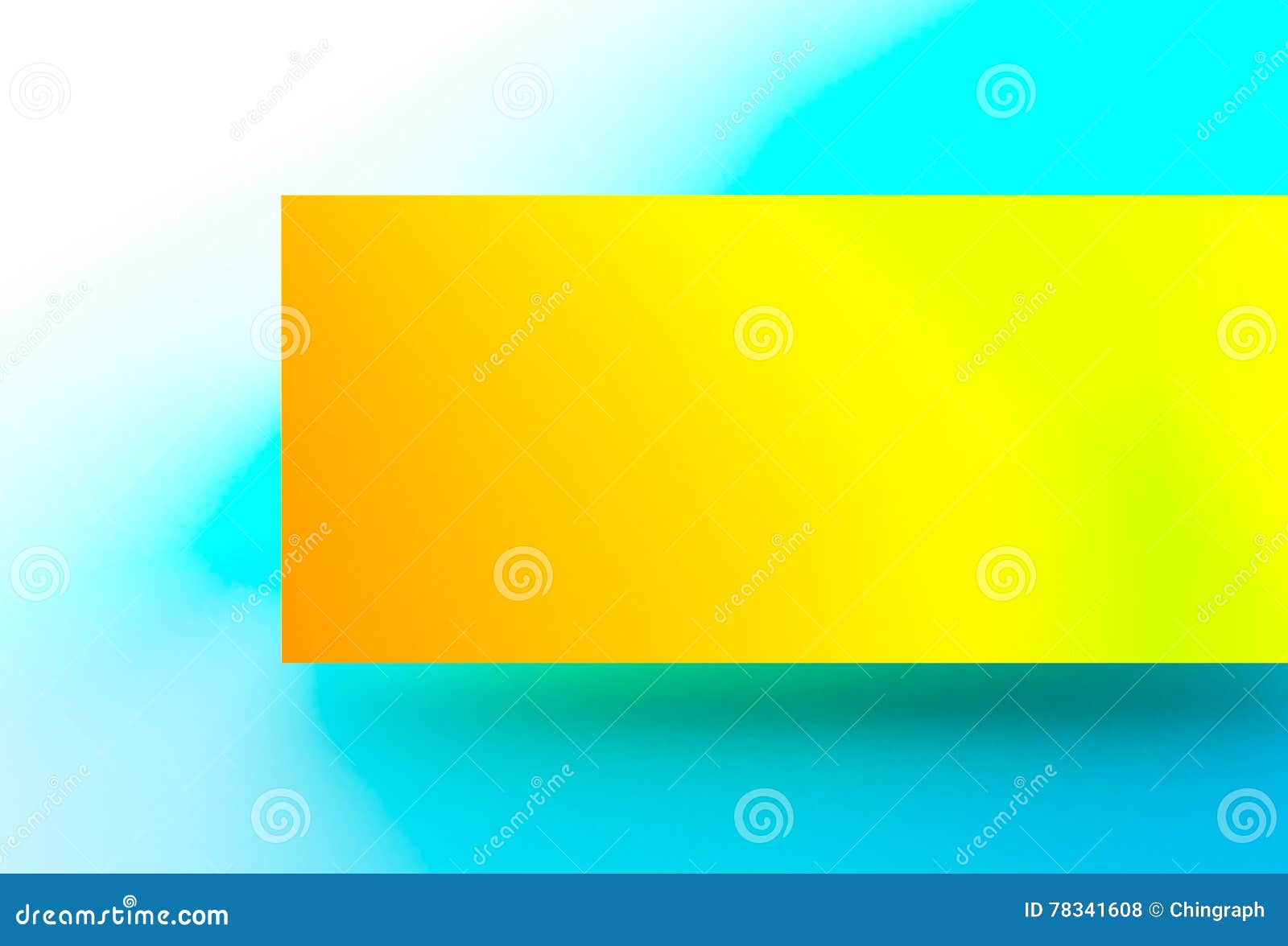 Abstract Yellow Blue Contrast Tone Paper Stack Lay Out Background 3d ...