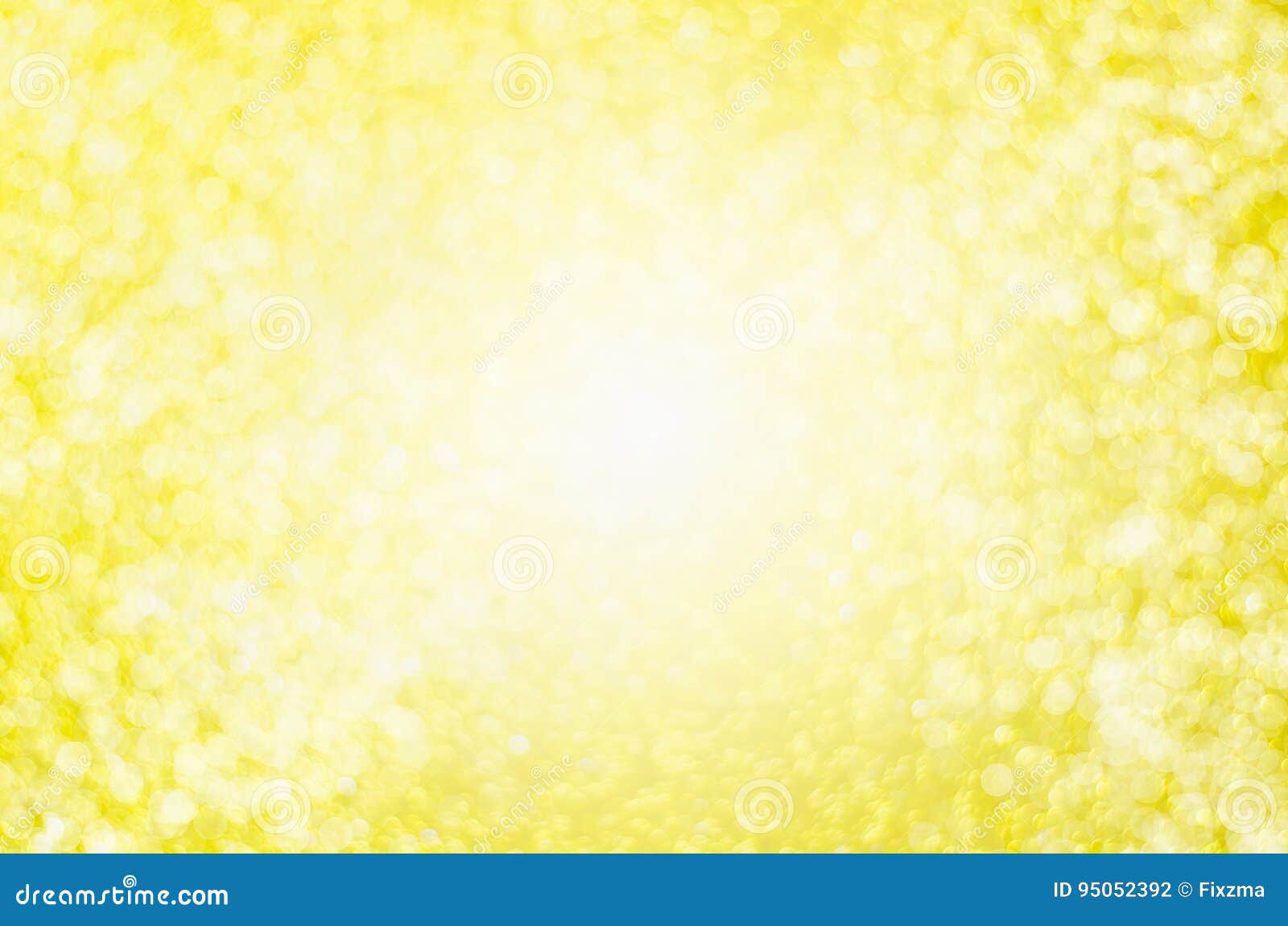 Abstract Yellow Blur Background - Beautiful Light Gold Bokeh Background ...