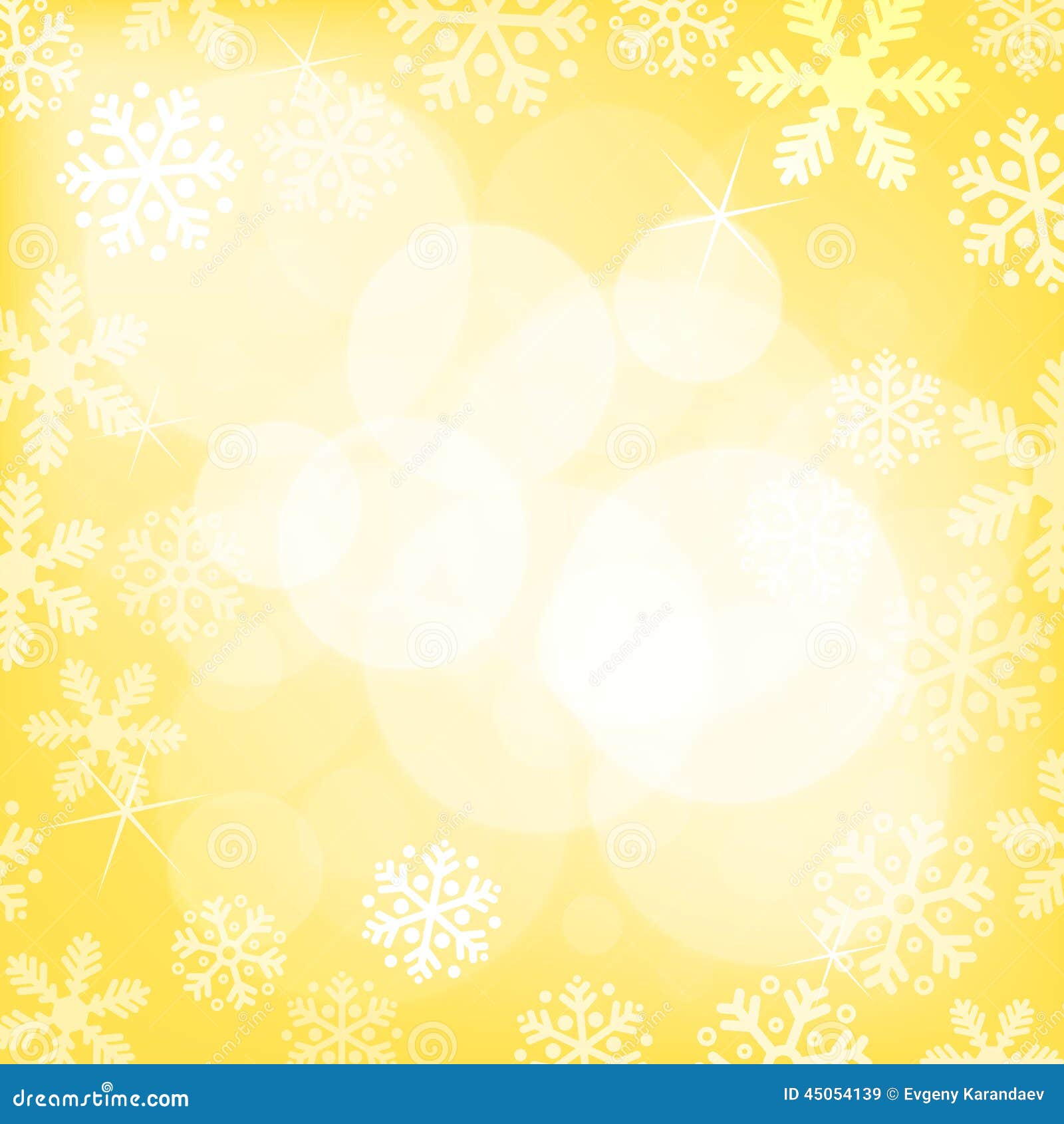 Abstract Yellow Christmas Background Stock Vector - Illustration of ...