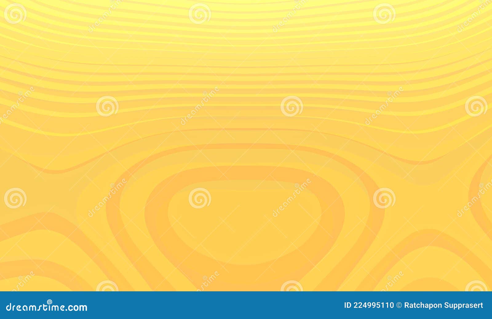 Abstract Yellow Color Curve Background Stock Illustration ...
