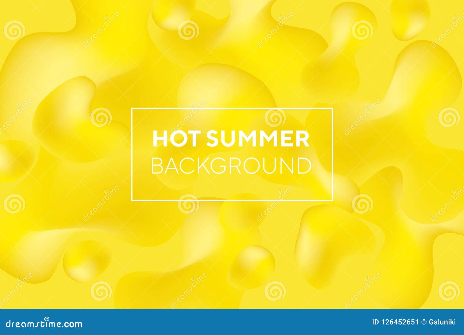 Abstract Yellow Creative Fluid Pattern Stock Vector - Illustration of ...