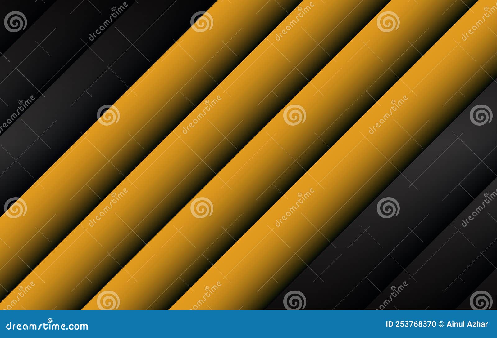 Abstract Yellow Dark Gray Triangle Shadow Line Geometric with Blank ...