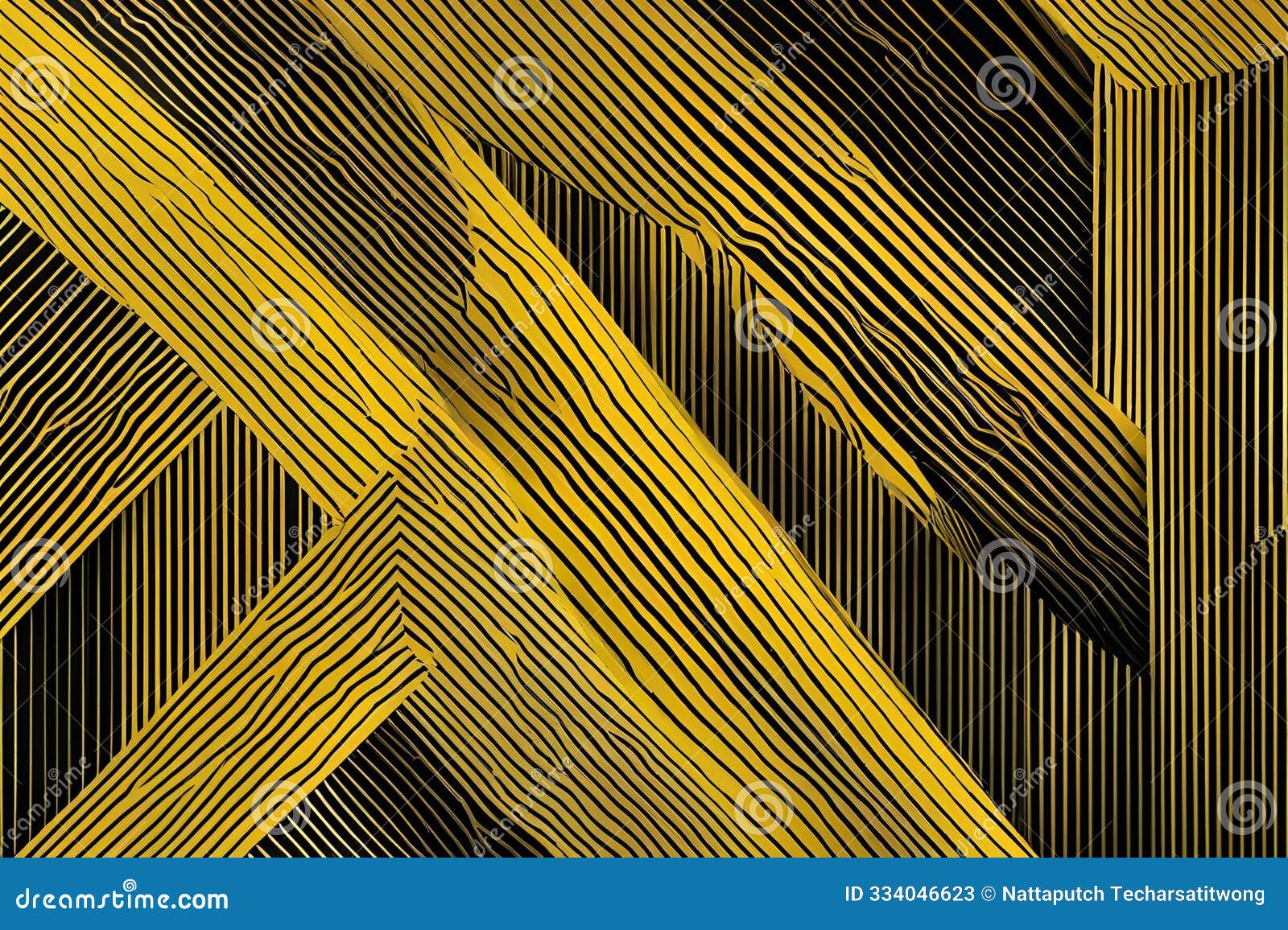 Abstract Yellow Diagonal Line Pattern Art Stock Illustration ...