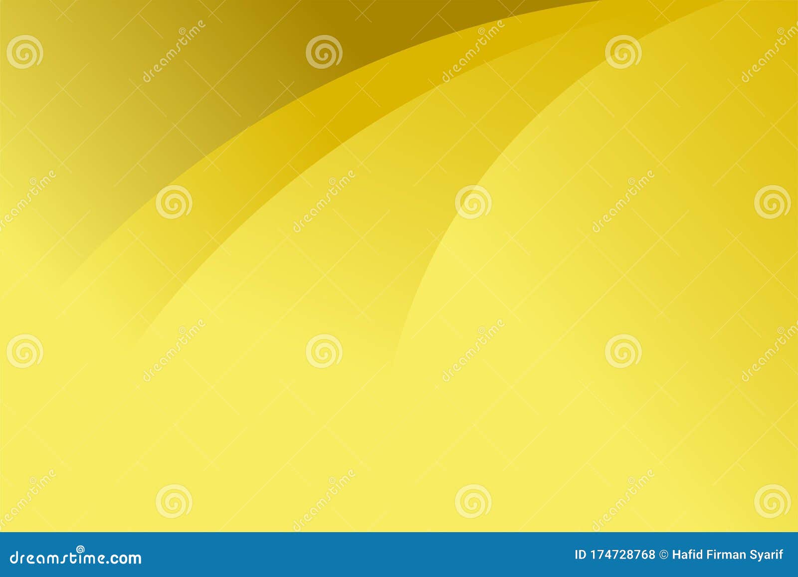 Abstract Yellow Flow Wave Background Template Vector Stock Vector ...