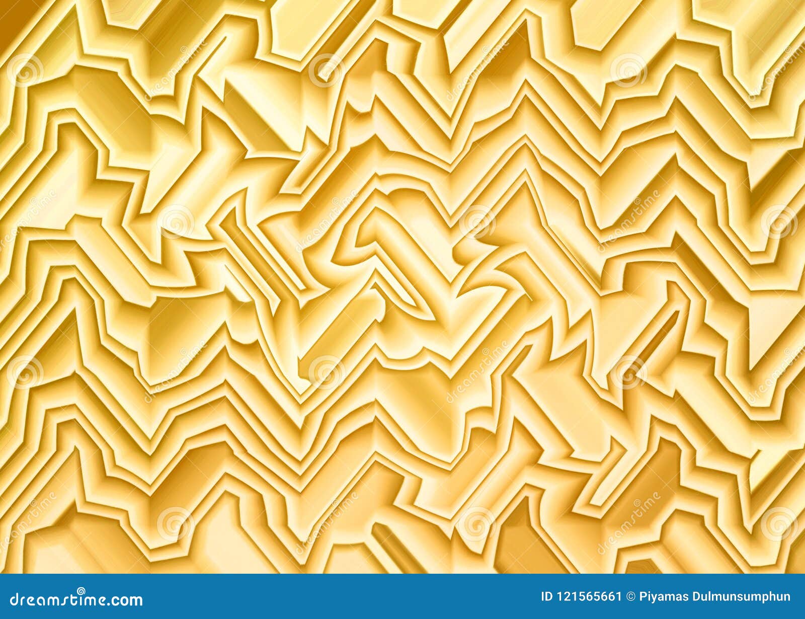 Abstract Yellow Graphic Line Wave Shape for Background Stock ...