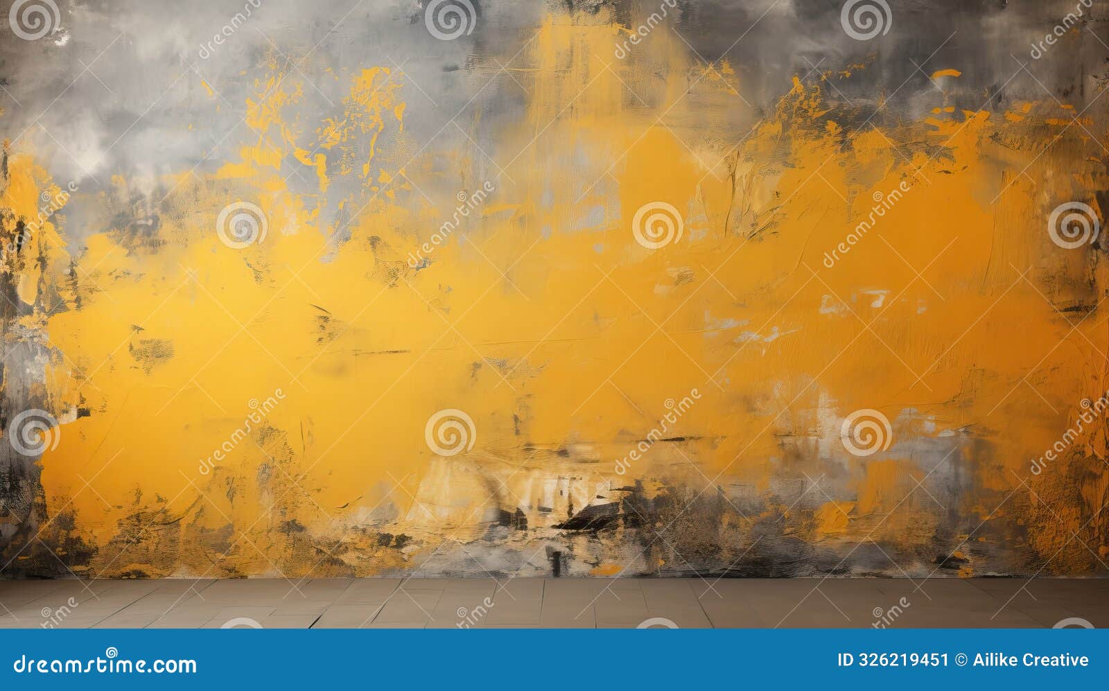 Abstract Yellow and Gray Texture Background. Modern Art Design Stock ...