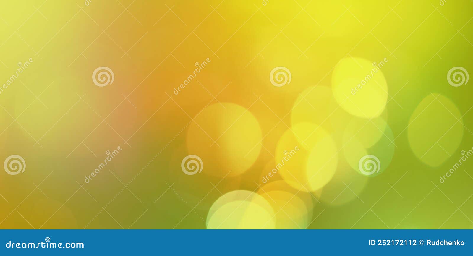 Abstract Yellow and Green Lights Blur Blinking Background. Soft Focus ...