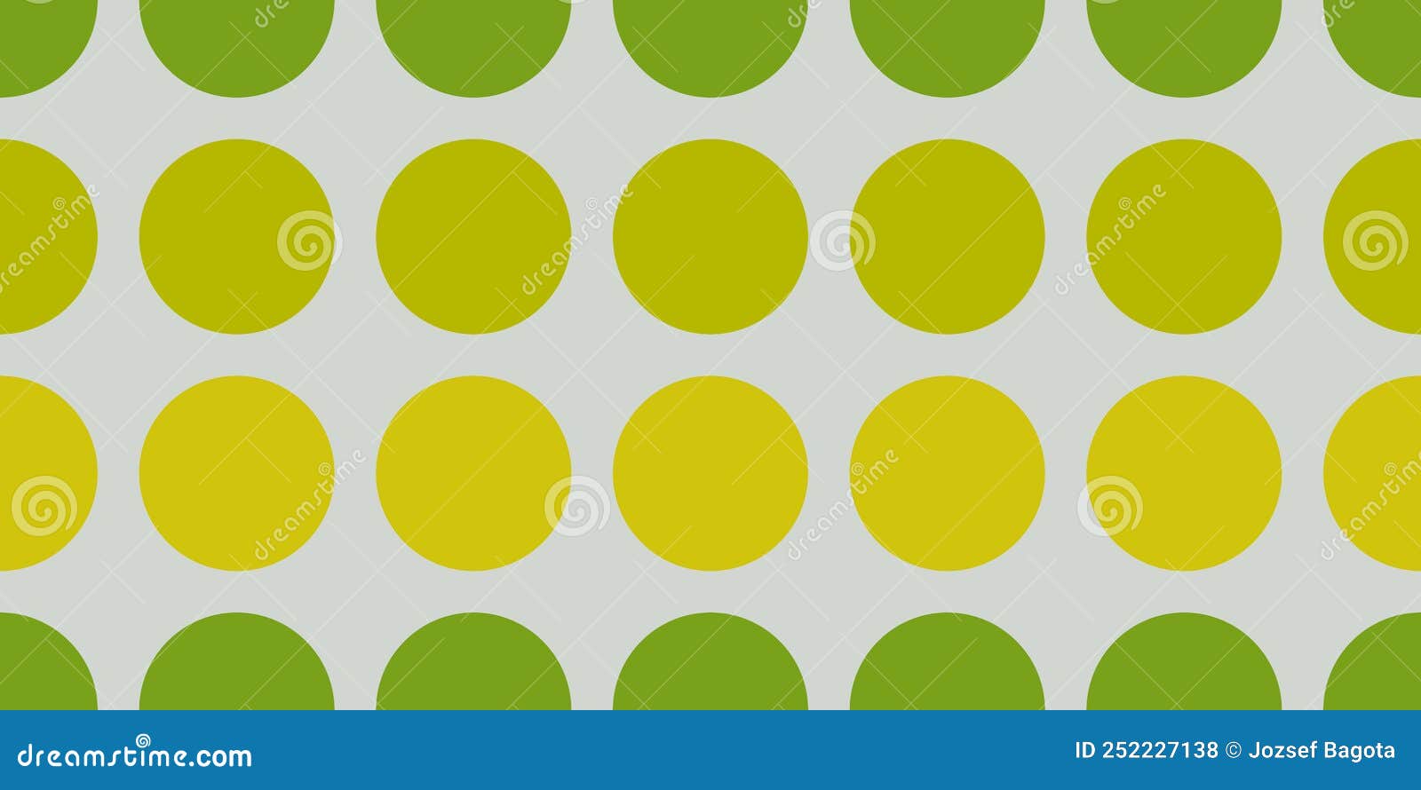 Abstract Yellow and Green Spots of Various Sizes Pattern, Geometric ...