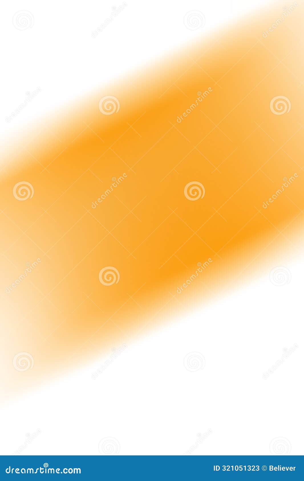 Abstract Yellow Light Gradient Spot on a White Background, Template and ...