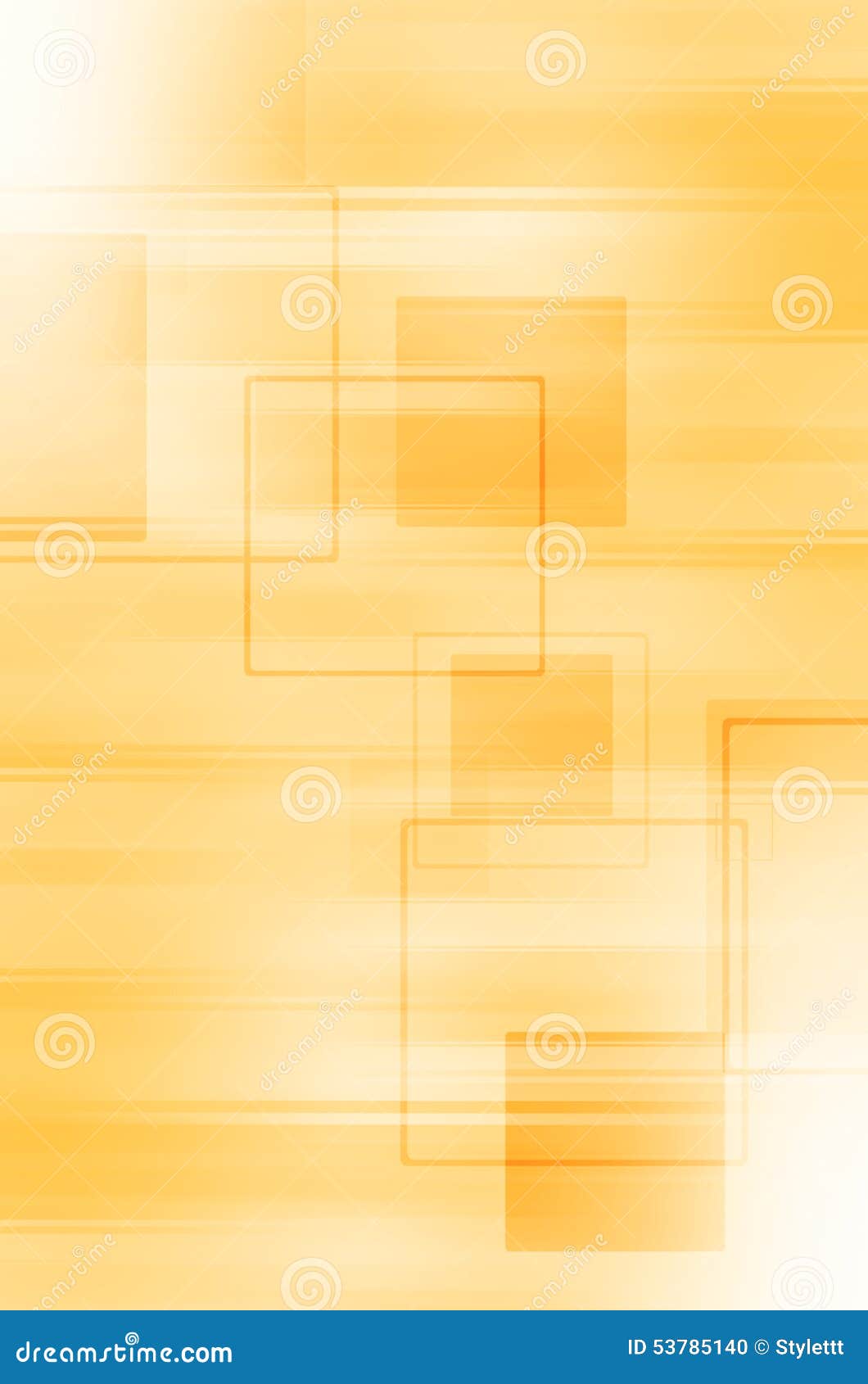 Abstract Yellow Line and Square Background Stock Illustration ...