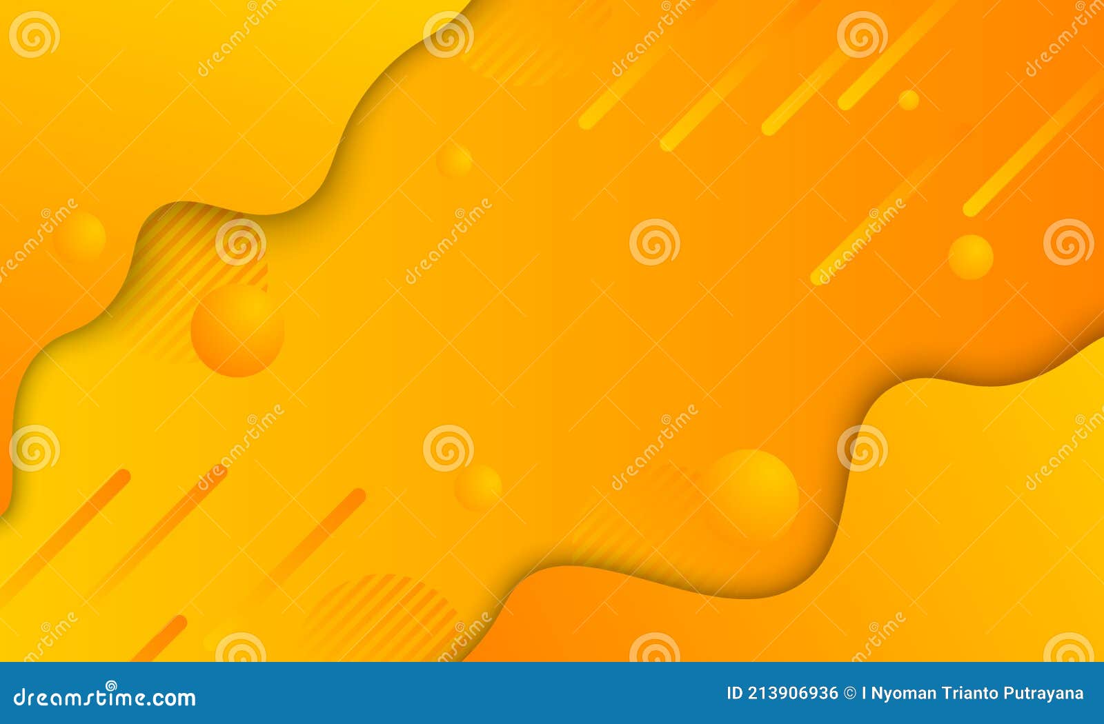 Abstract Yellow Liquid Shape Background. Stock Vector - Illustration of ...