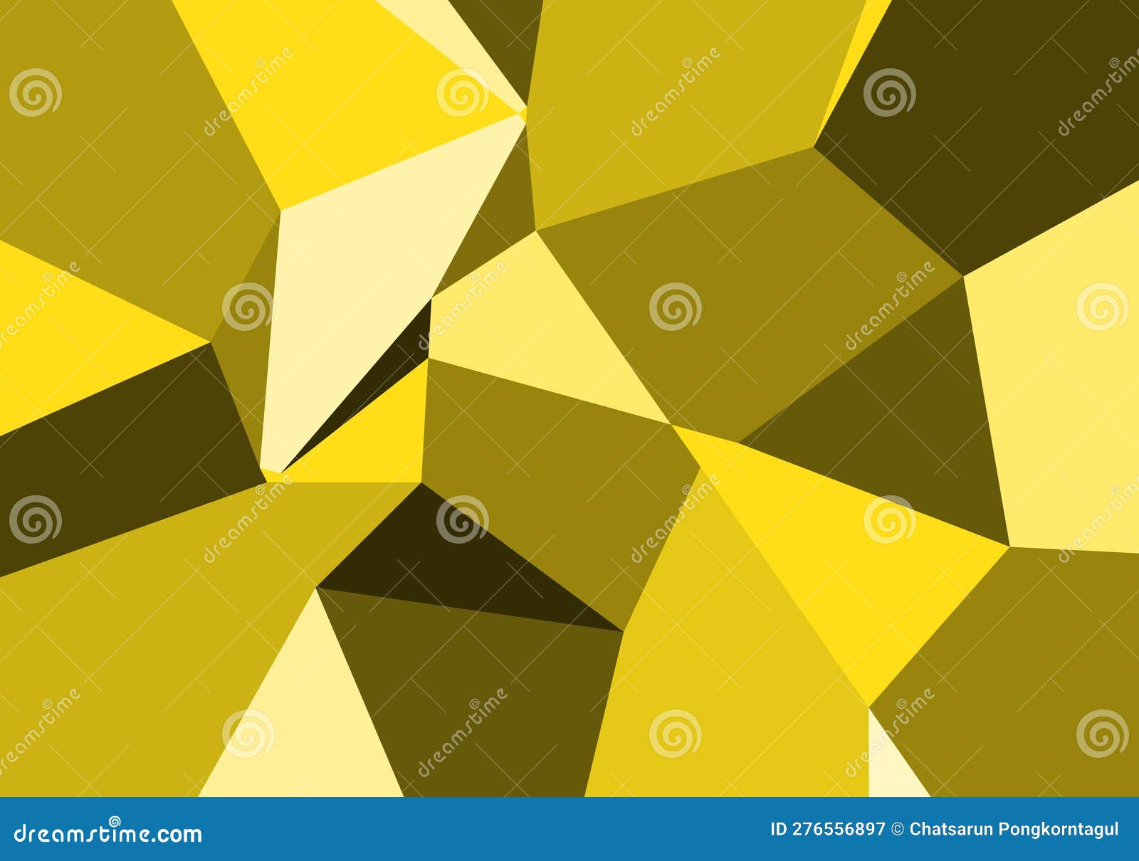 Abstract Yellow Low Polygon Triangles Pattern Background. Stock Vector - Illustration of style ...