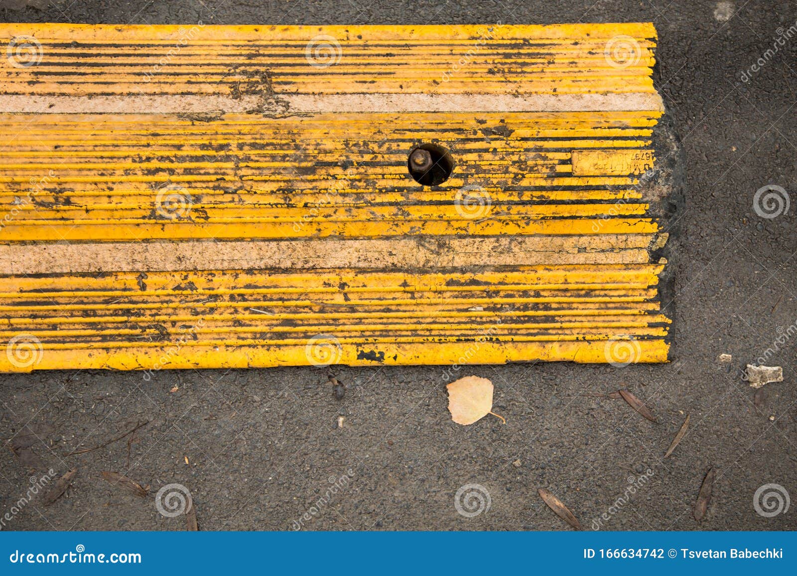 Abstract Yellow Mark on the Street Stock Photo - Image of next, texture ...