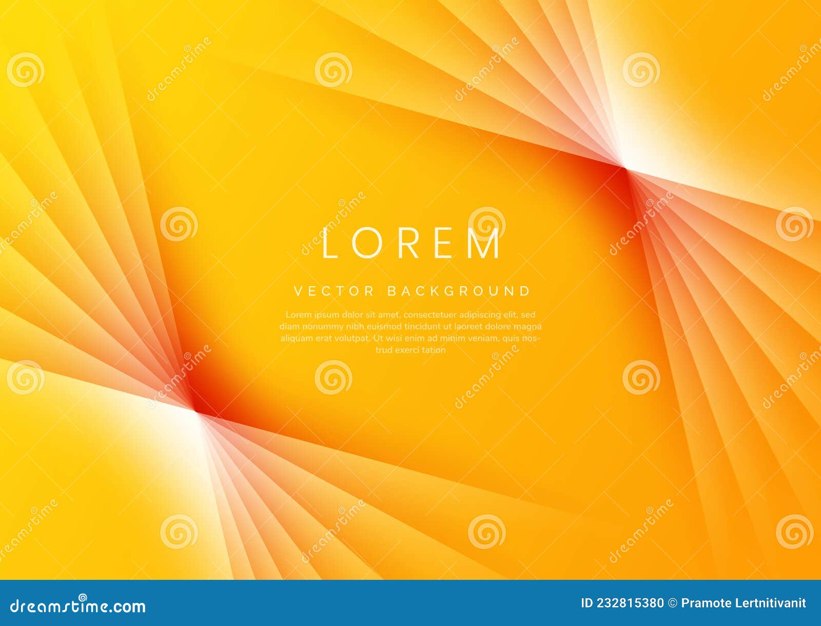 Abstract Yellow and Orange Gradient Diagonal Background Stock Vector ...