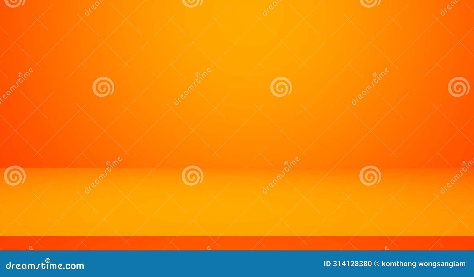 Abstract Yellow Orange Gradient Room Studio Background Design for ...