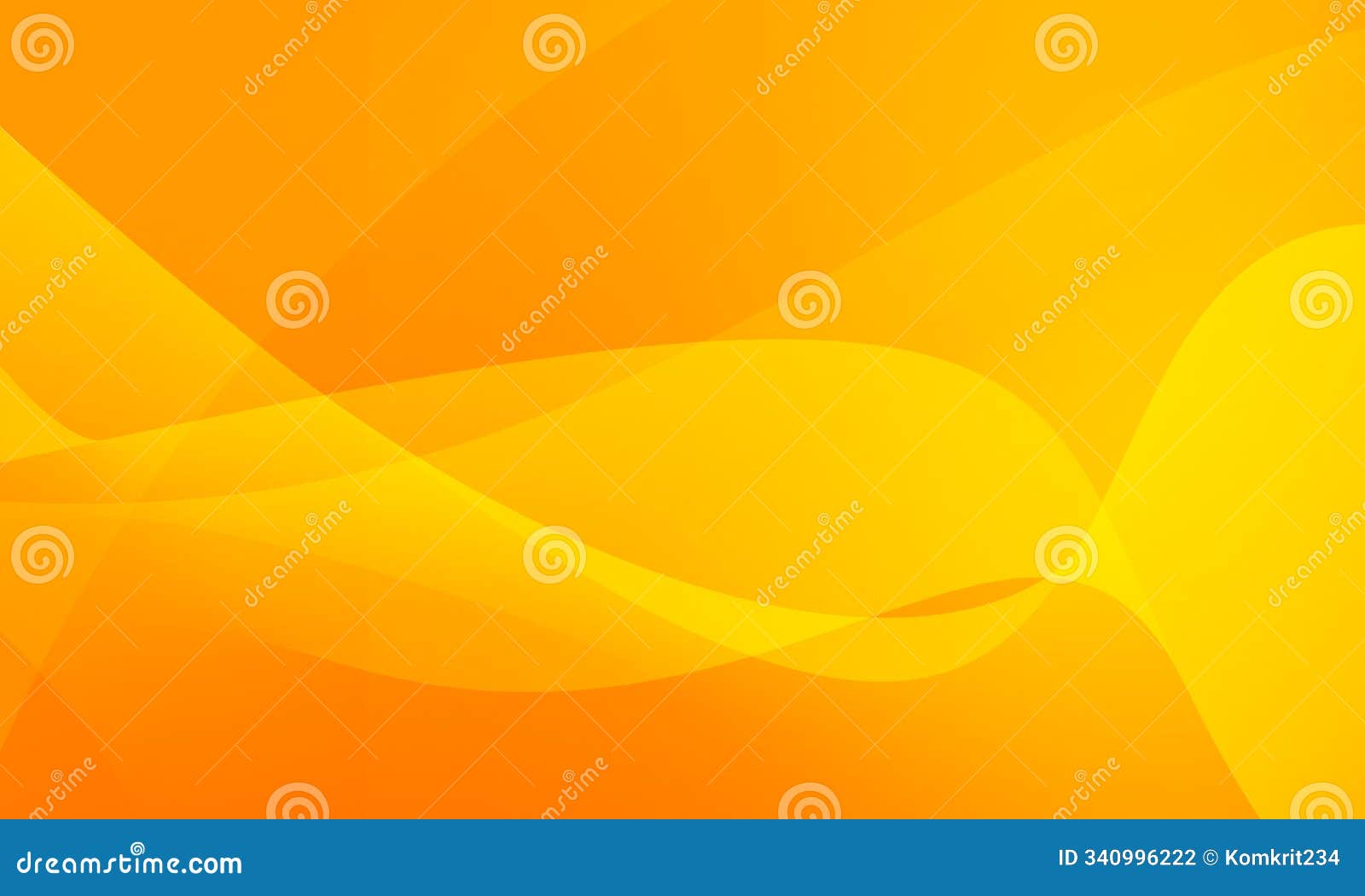Abstract Yellow Orange Light Wave Curves with Shine Light Background ...