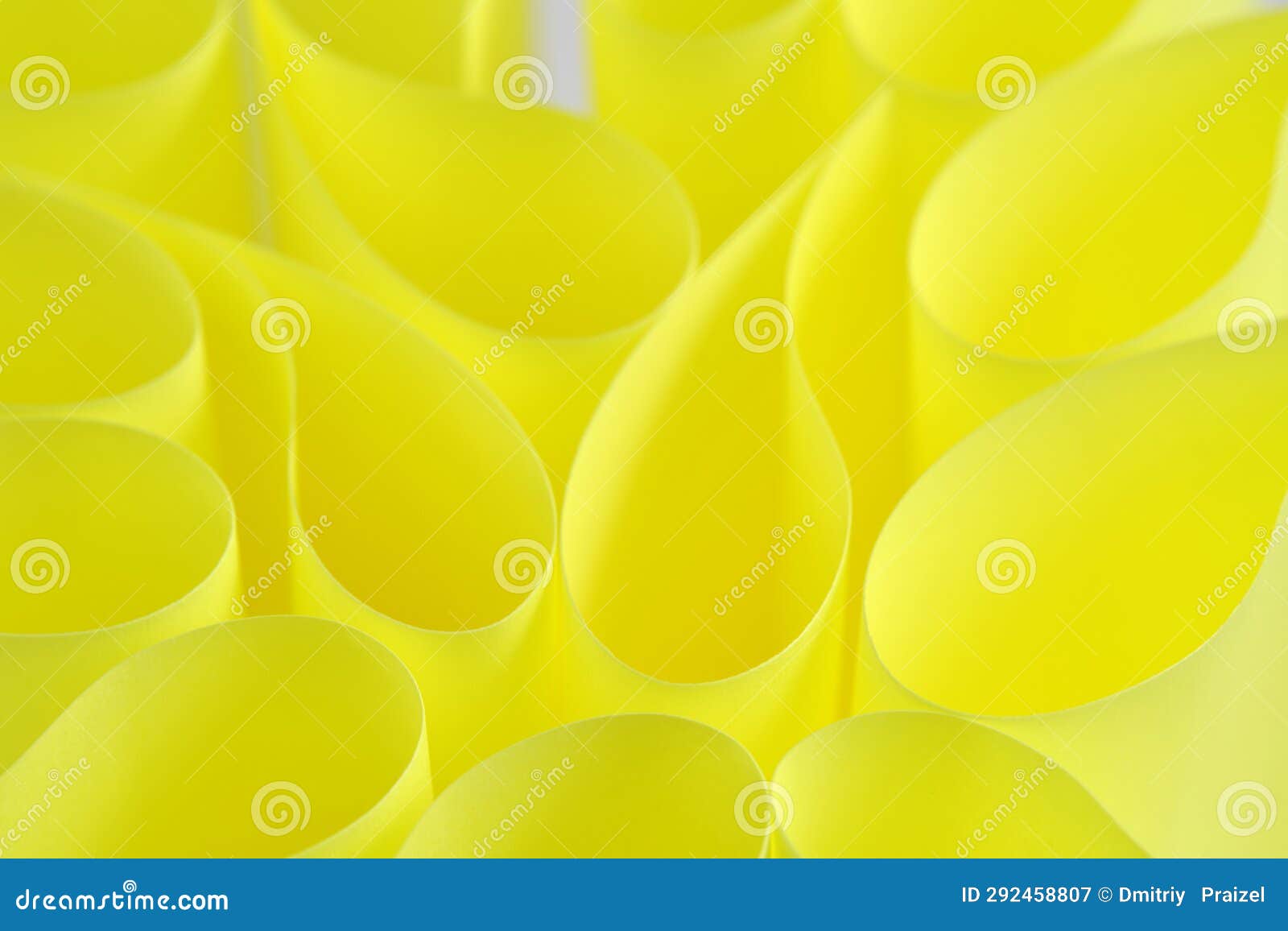 Abstract, Yellow Paper Background with Smooth Lines. Stock Image ...