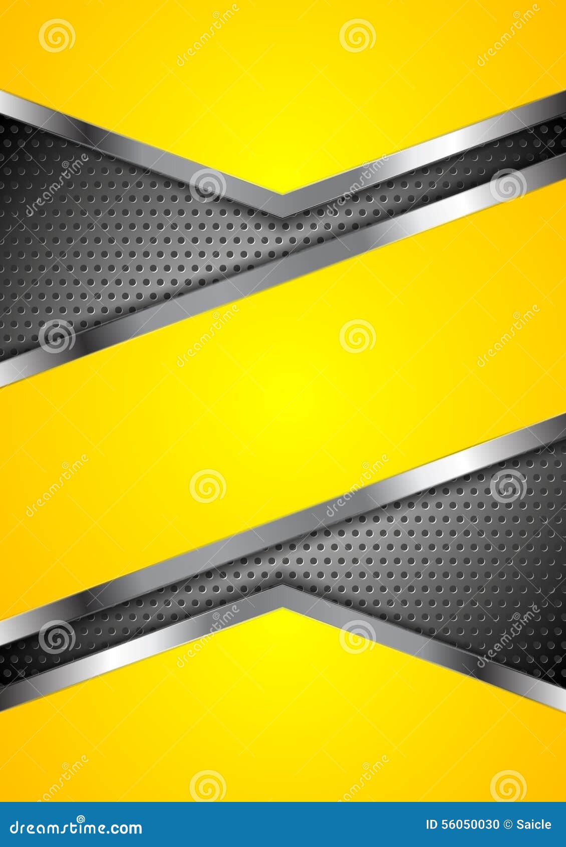 Abstract Yellow Perforated Background with Stock Vector - Illustration ...