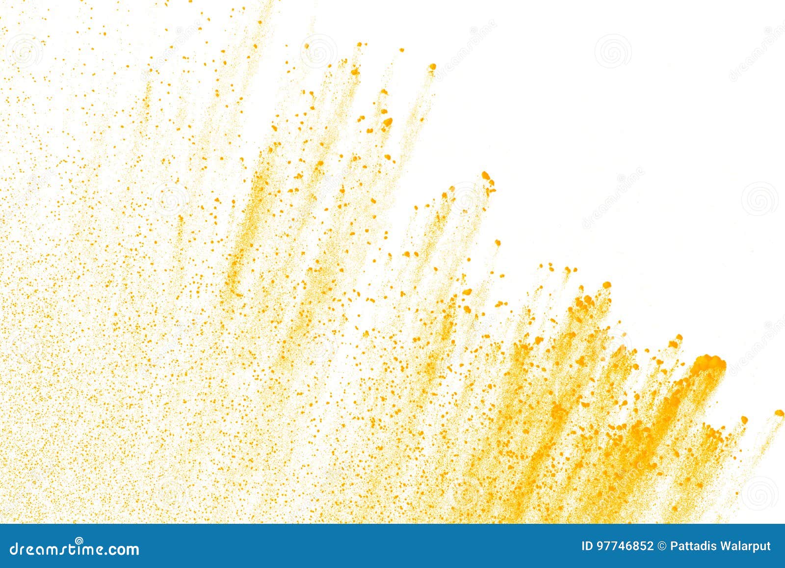 Abstract yellow powder stock photo. Image of background - 97746852