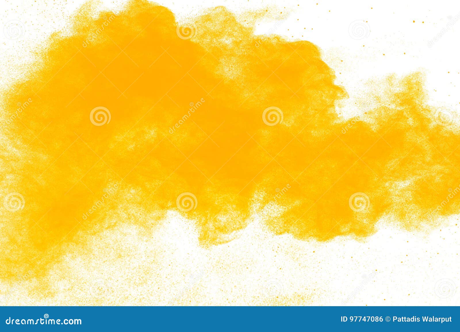 Abstract yellow powder stock photo. Image of glowing - 97747086