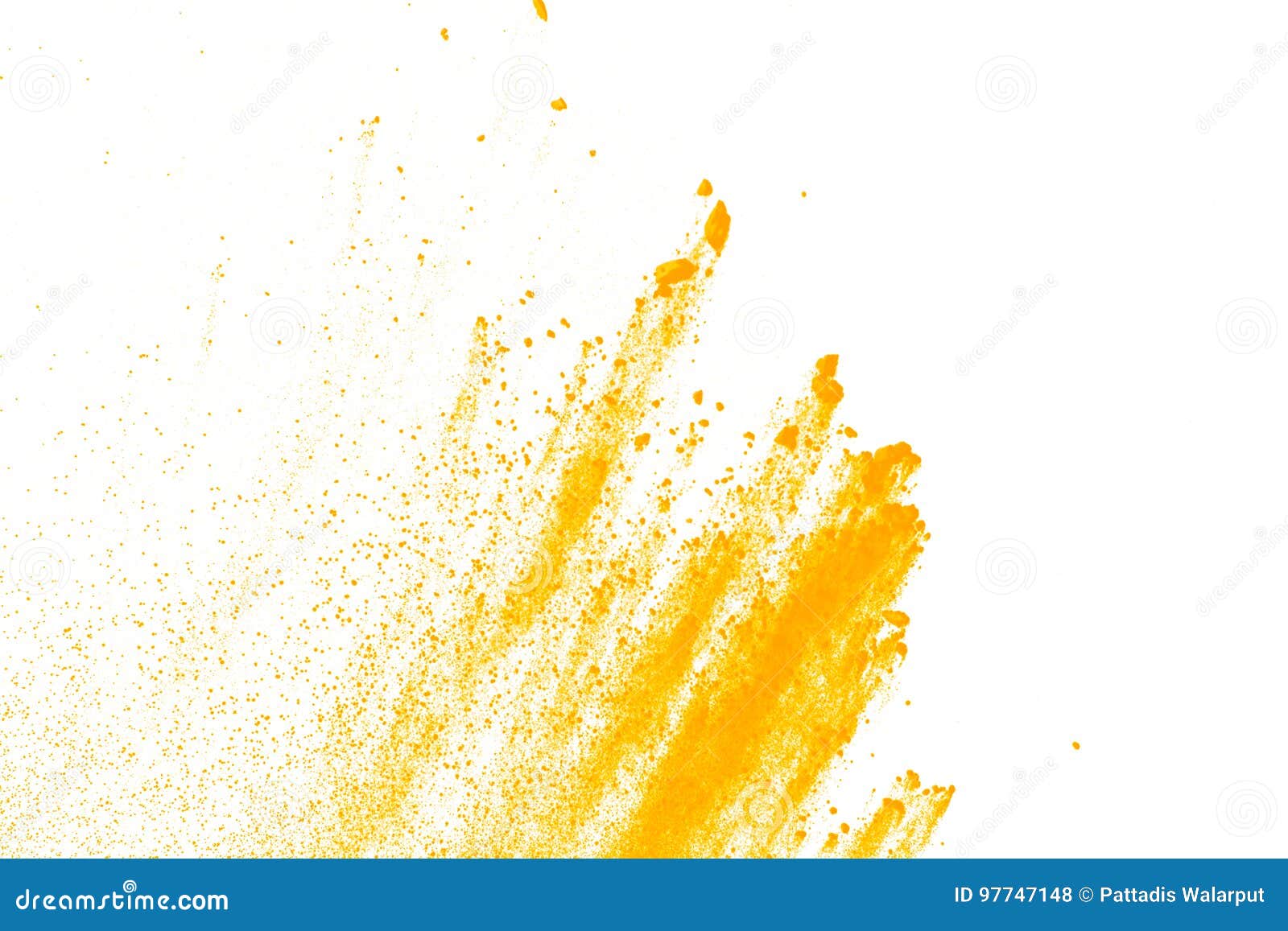 Abstract yellow powder stock photo. Image of colorful - 97747148