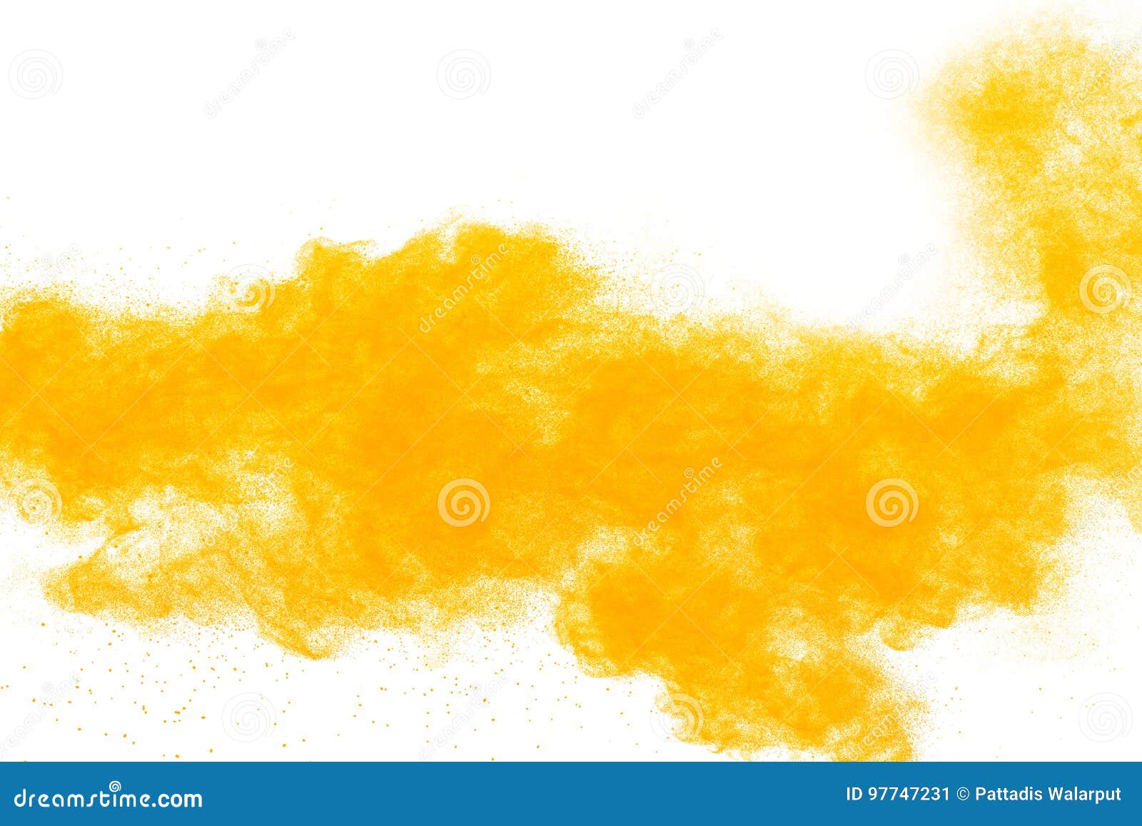 Abstract yellow powder stock image. Image of burst, element - 97747231